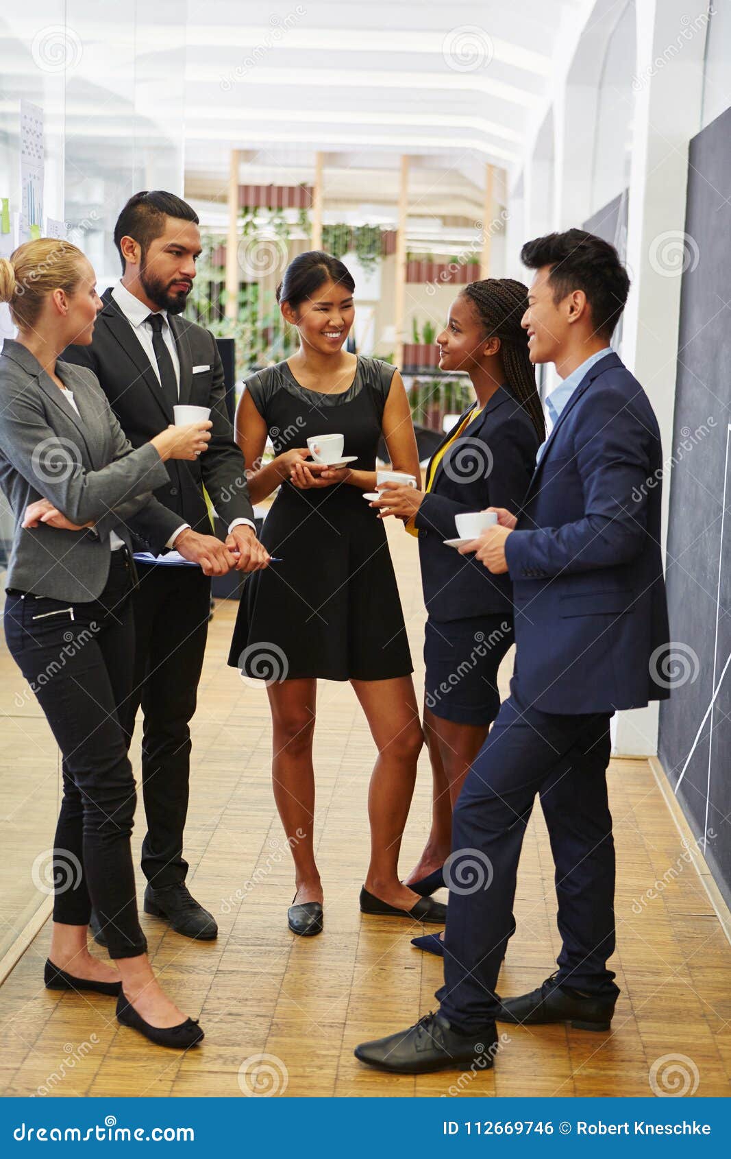 Working Collegues Drinking Cup of Coffee Stock Photo - Image of ...