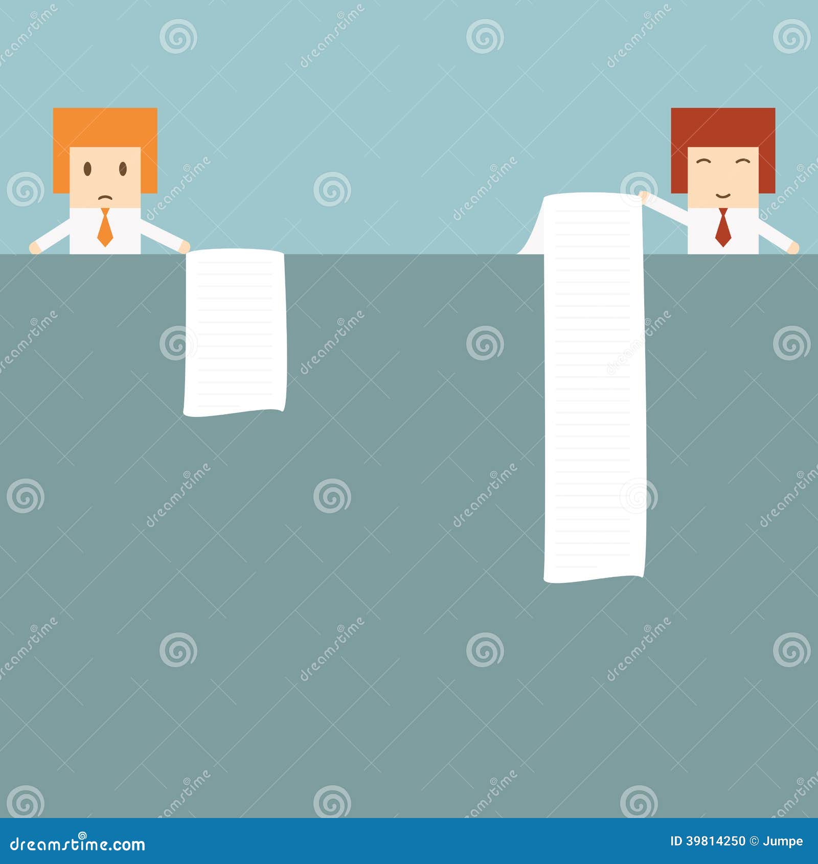 Working competition stock vector. Illustration of corporate - 39814250