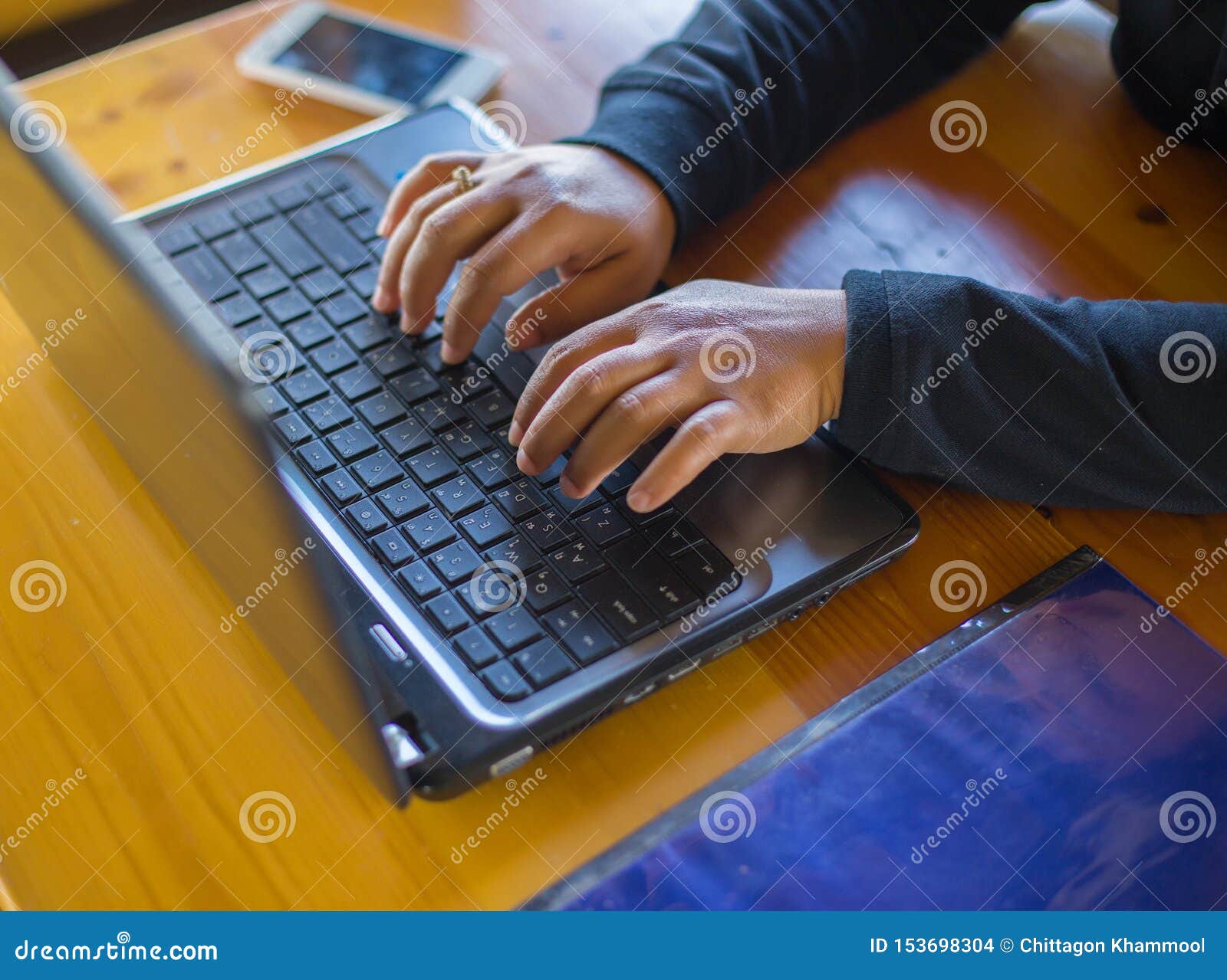 Is Working in a Computer Communication Business Stock Photo - Image of ...