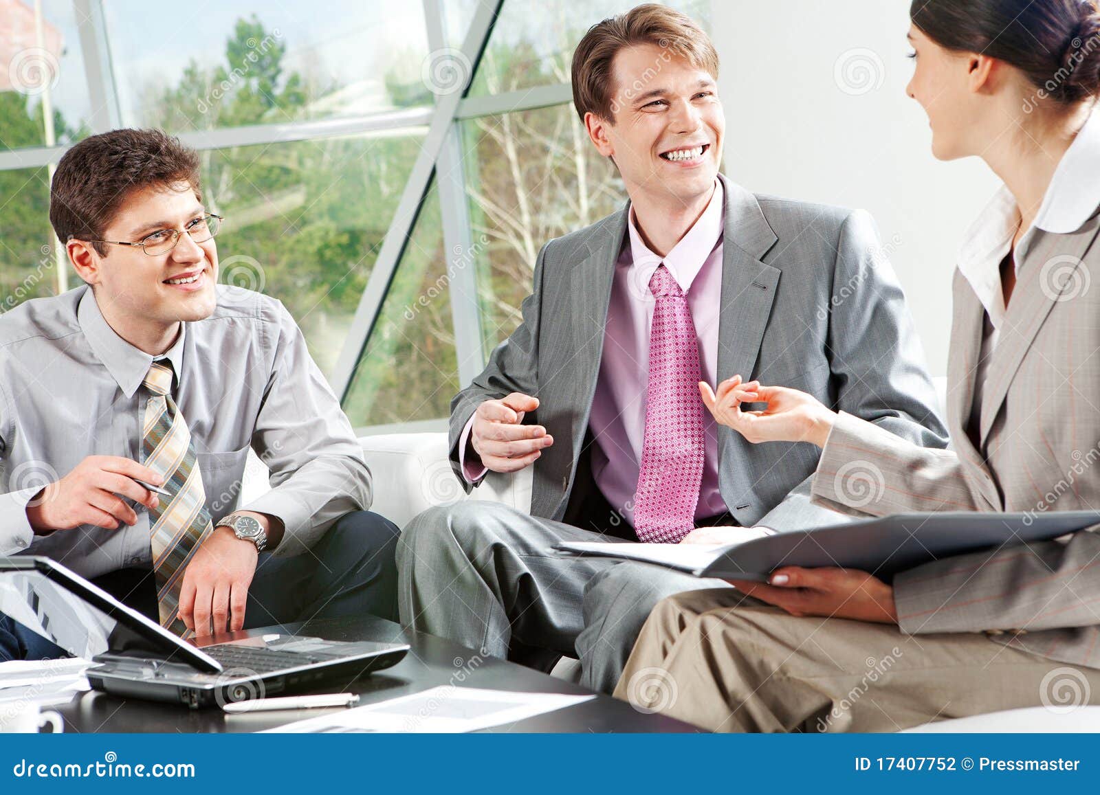 Working conversation stock photo. Image of looking, friends - 17407752