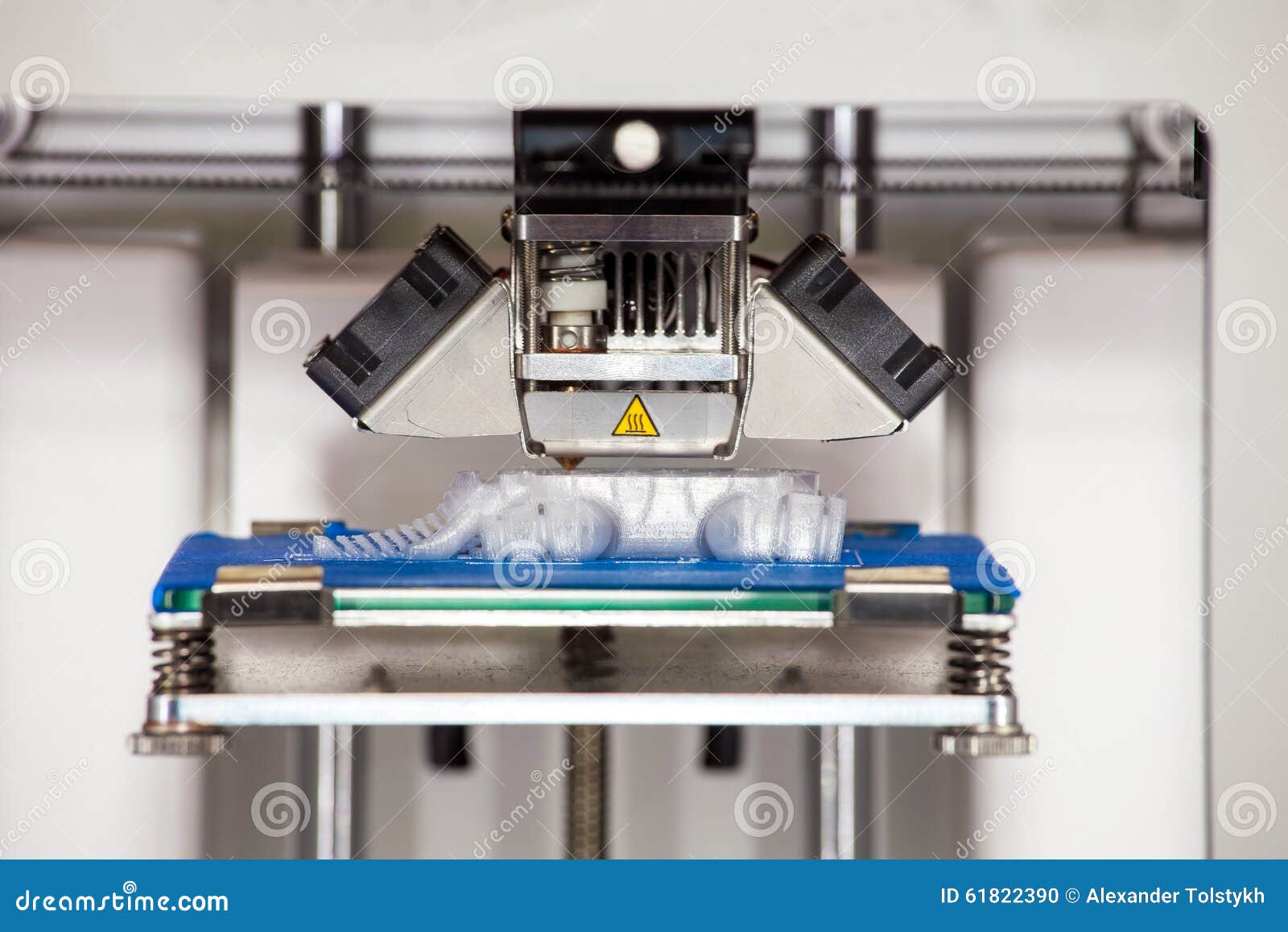 Working 3d printer stock photo. Image of processing, industry - 61822390