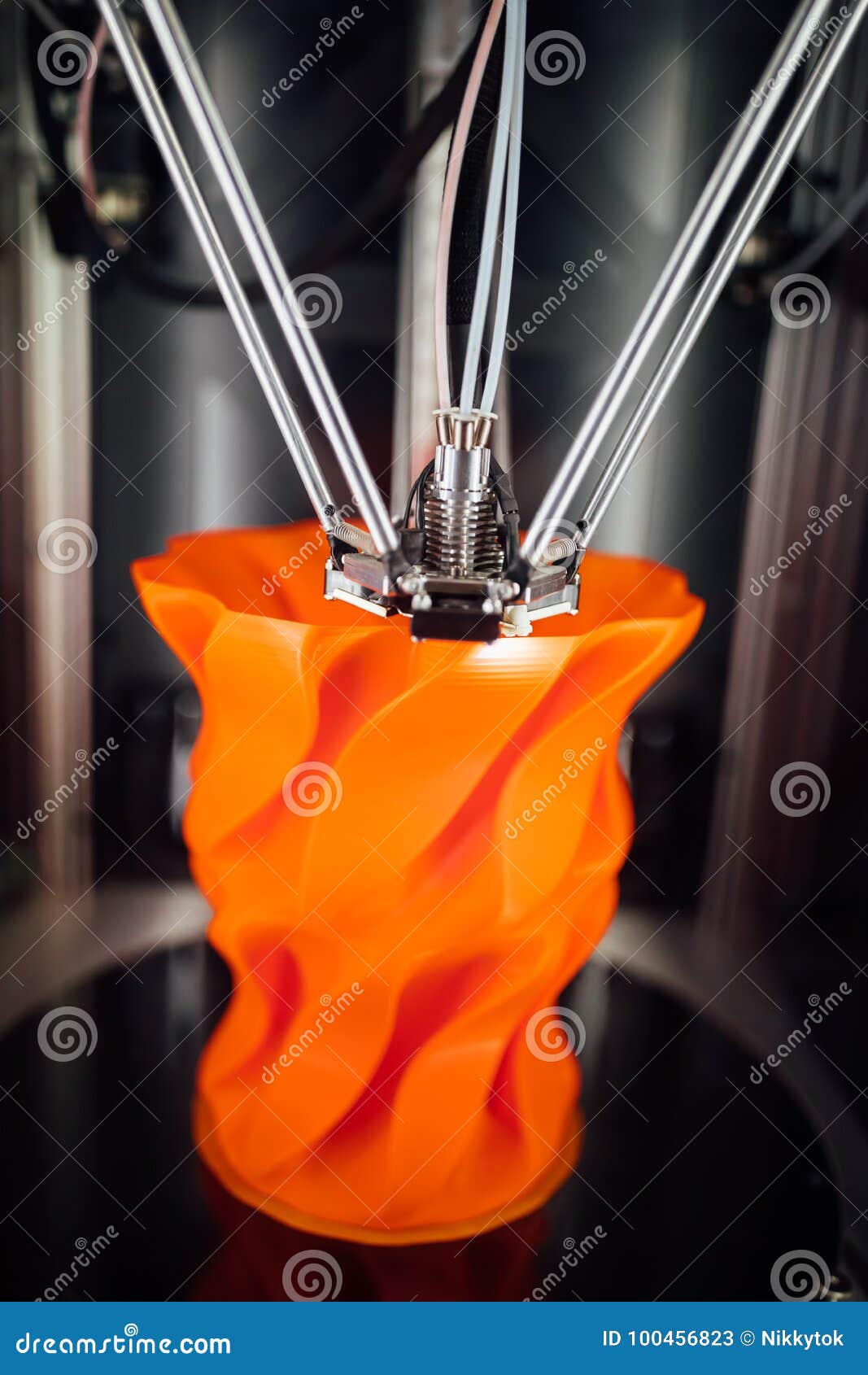 Working 3d printer head stock image. Image of simple - 100456823