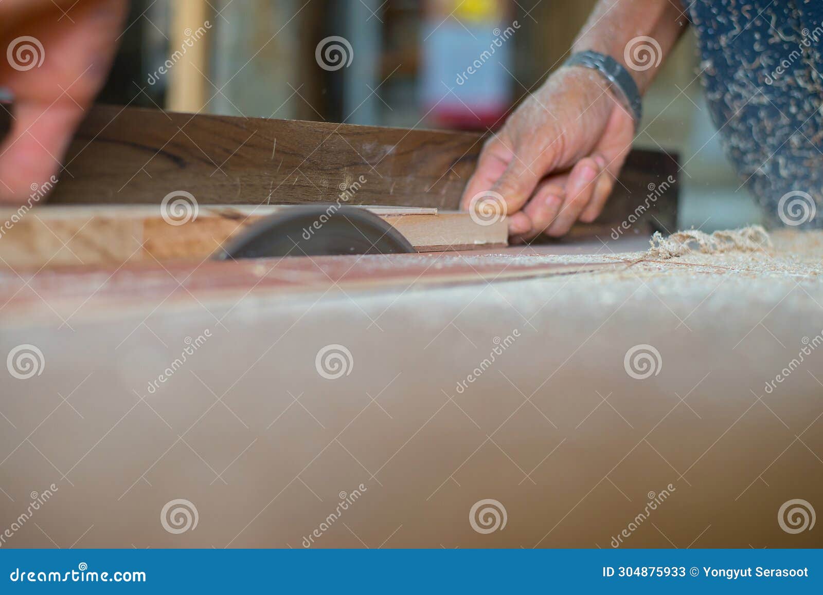 Working with Dangerous Machines is Not Safe Stock Image - Image of ...