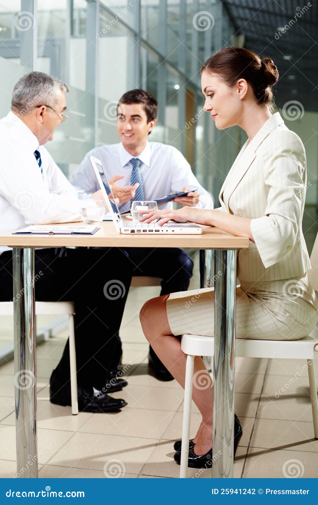 Working day in office stock photo. Image of beautiful - 25941242