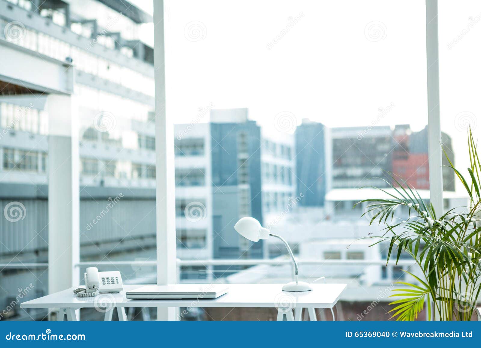 Working desk in a office stock photo. Image of line, screen - 65369040