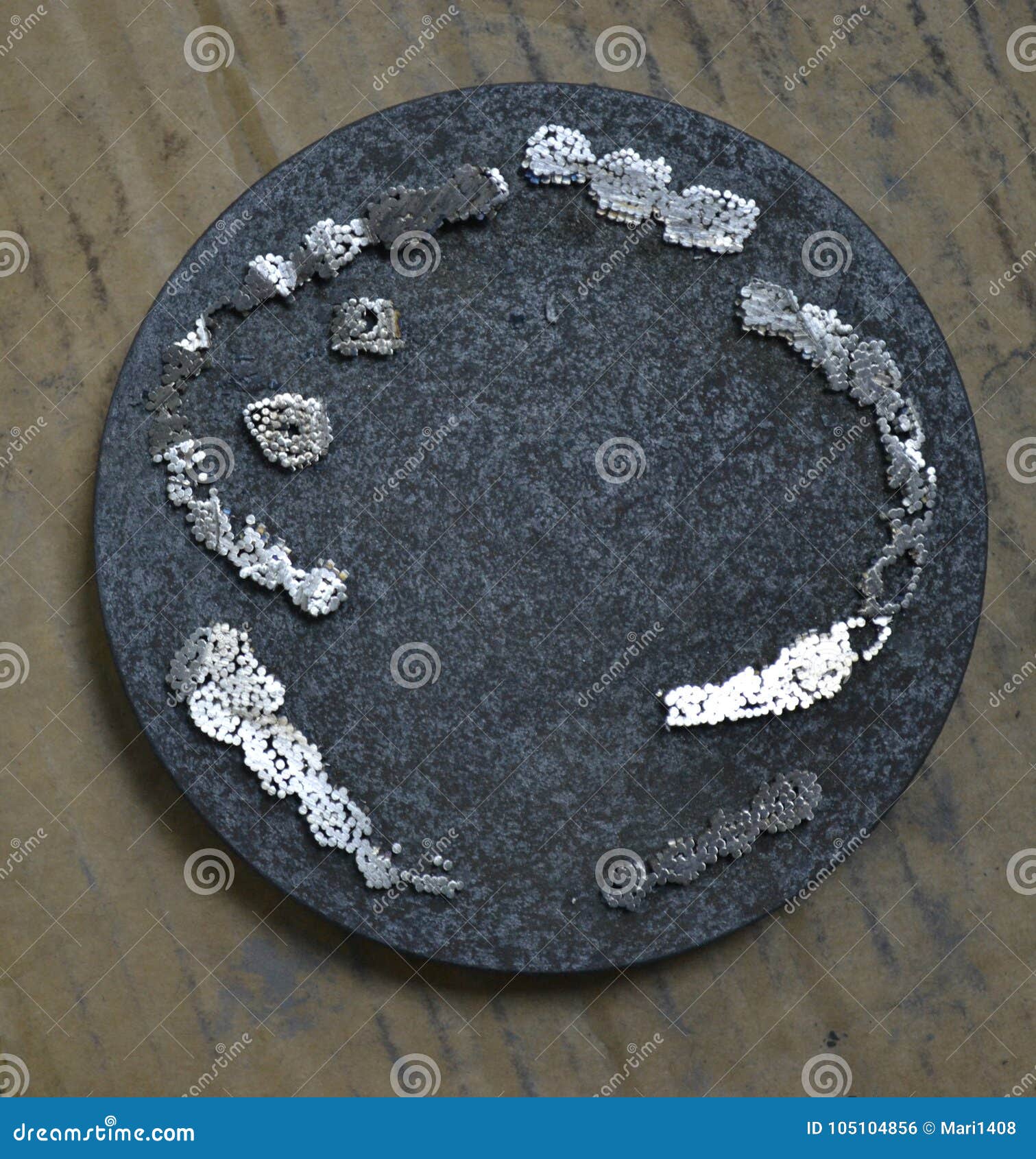 The Working Disk of the Laser Unit for Melting the Metal Stock Photo ...