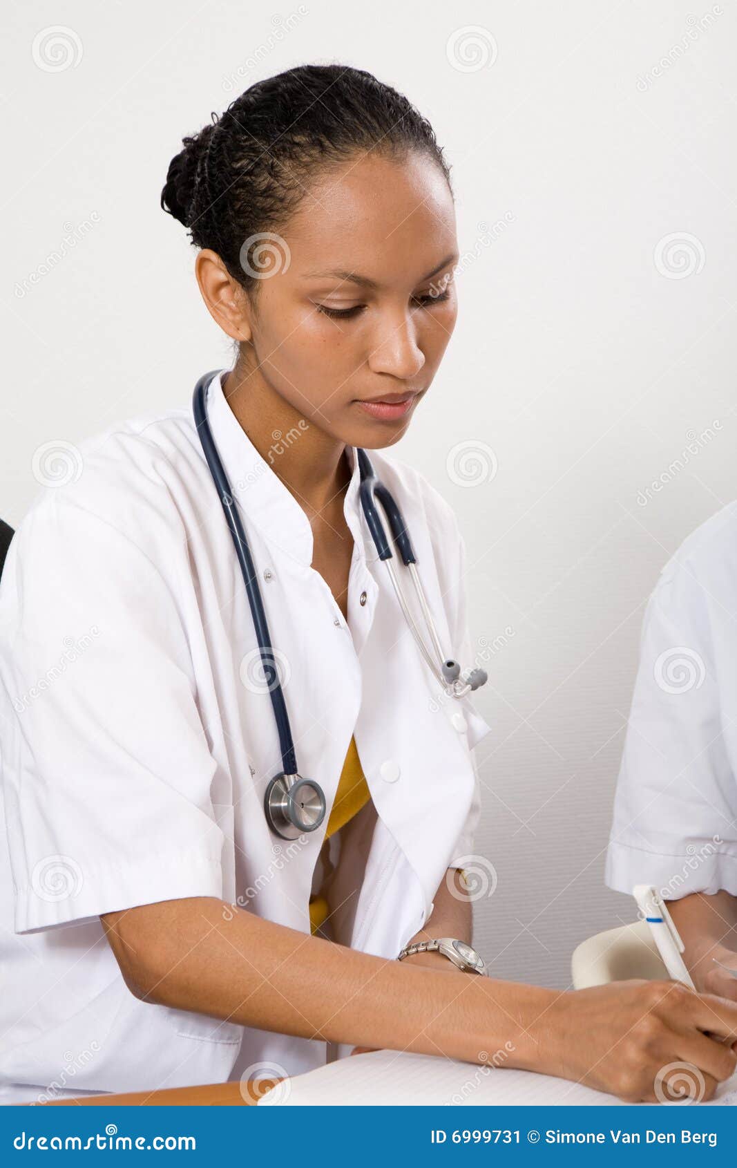Working doctor stock image. Image of hospital, work, sitting - 6999731