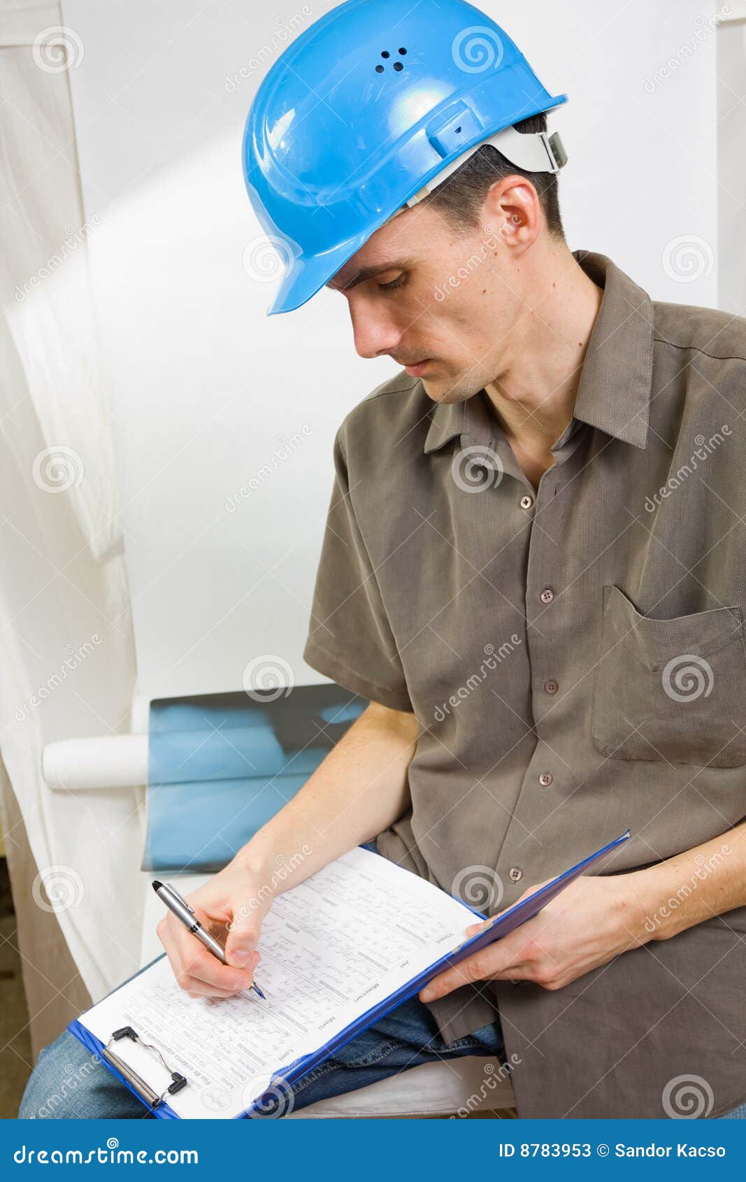 Working engineer stock image. Image of architect, person - 8783953