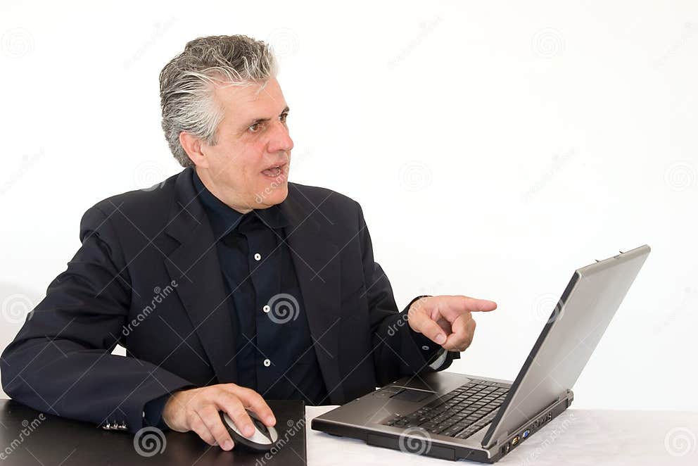 Working with enthusiam stock photo. Image of computer - 5970862