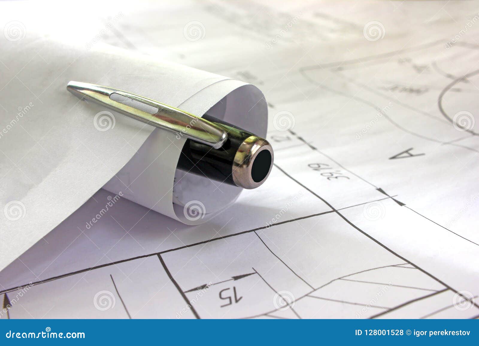 Working Environment on the Table in the Office Stock Photo - Image of ...