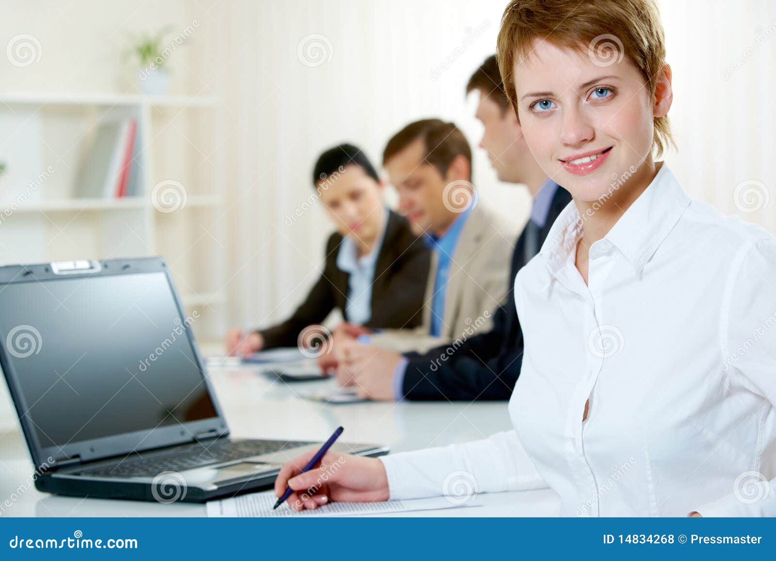Working female stock photo. Image of leader, human, leadership - 14834268