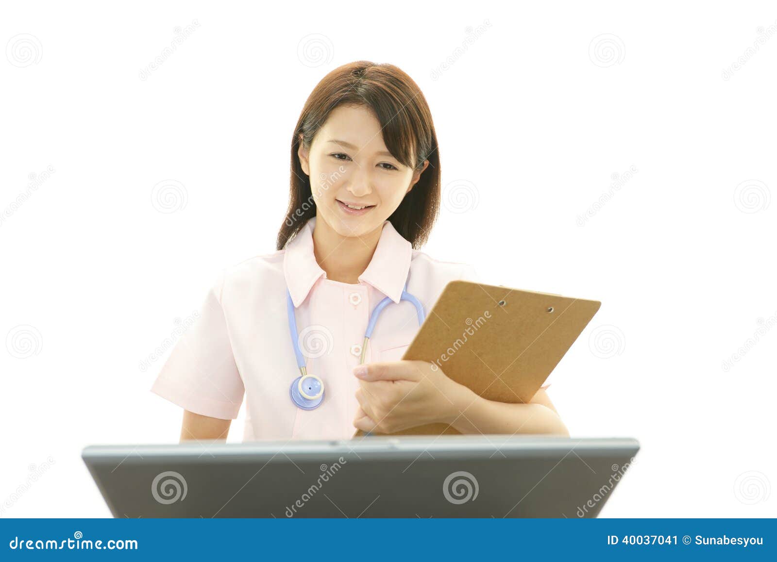 Working female nurse stock image. Image of care, isolation - 40037041