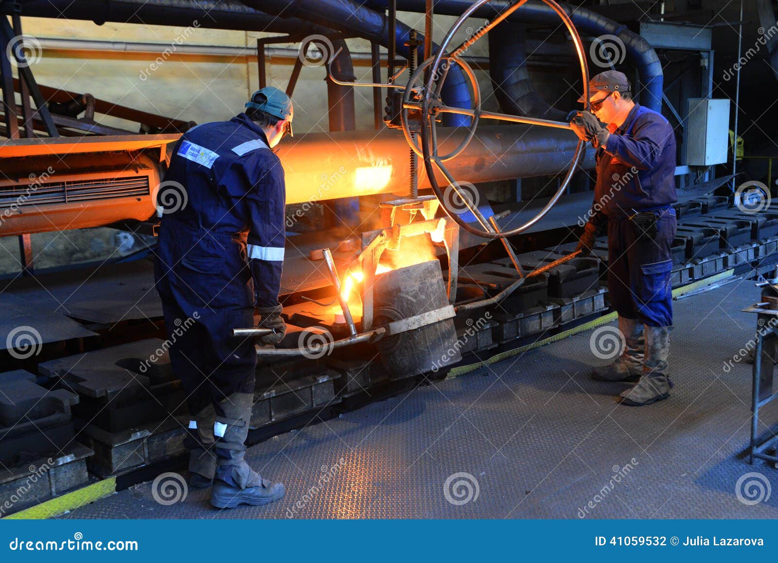 Working In A Foundry Editorial Photography Image Of Construction 41059532