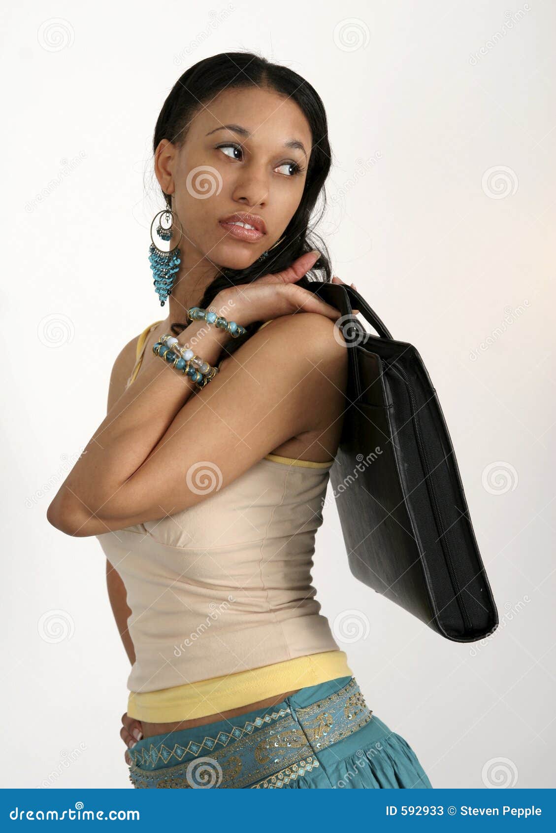 Working Girl stock image. Image of satchell, american, secretary - 592933