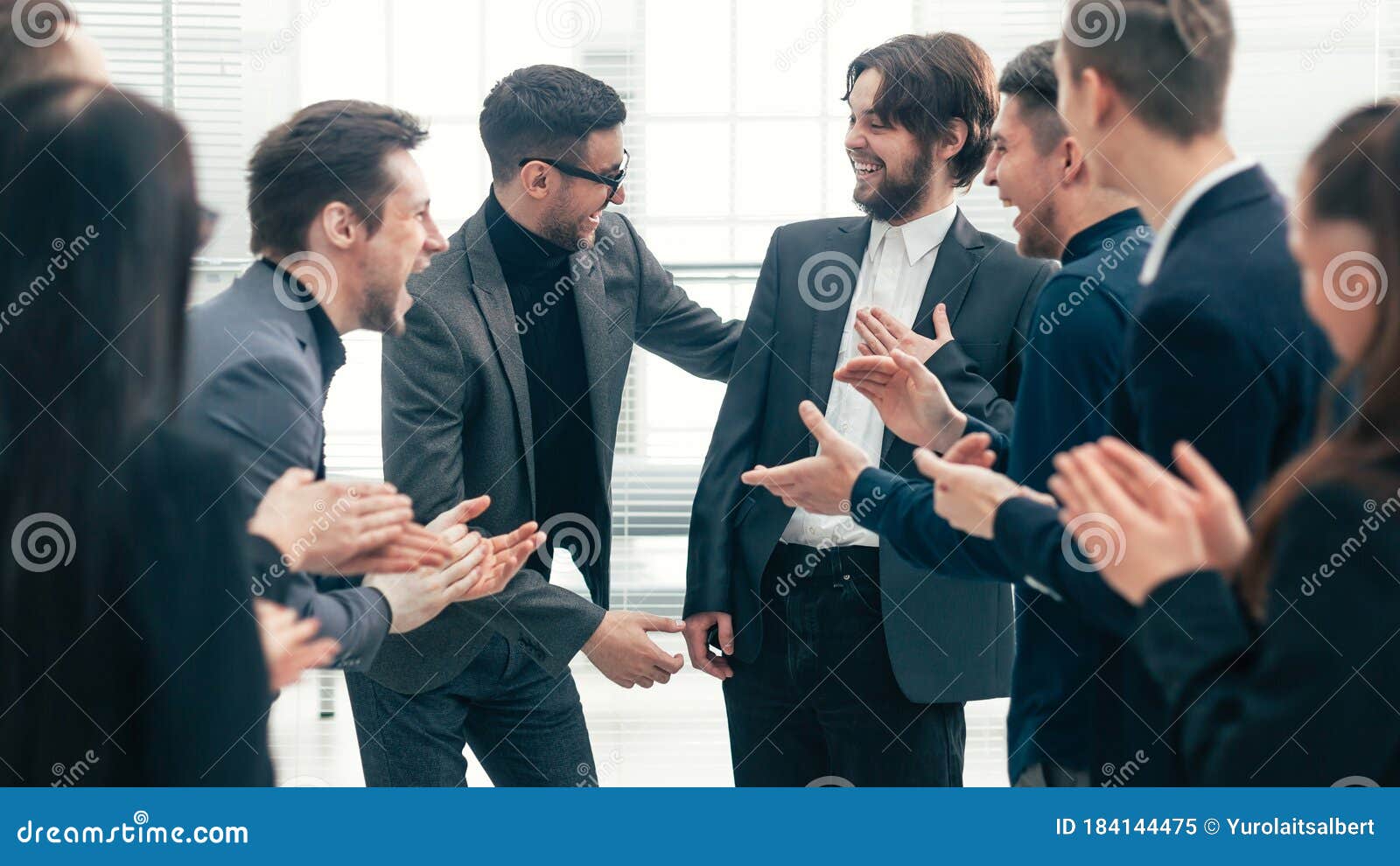 Working Group Congratulated the Best Employees with the Success Stock ...