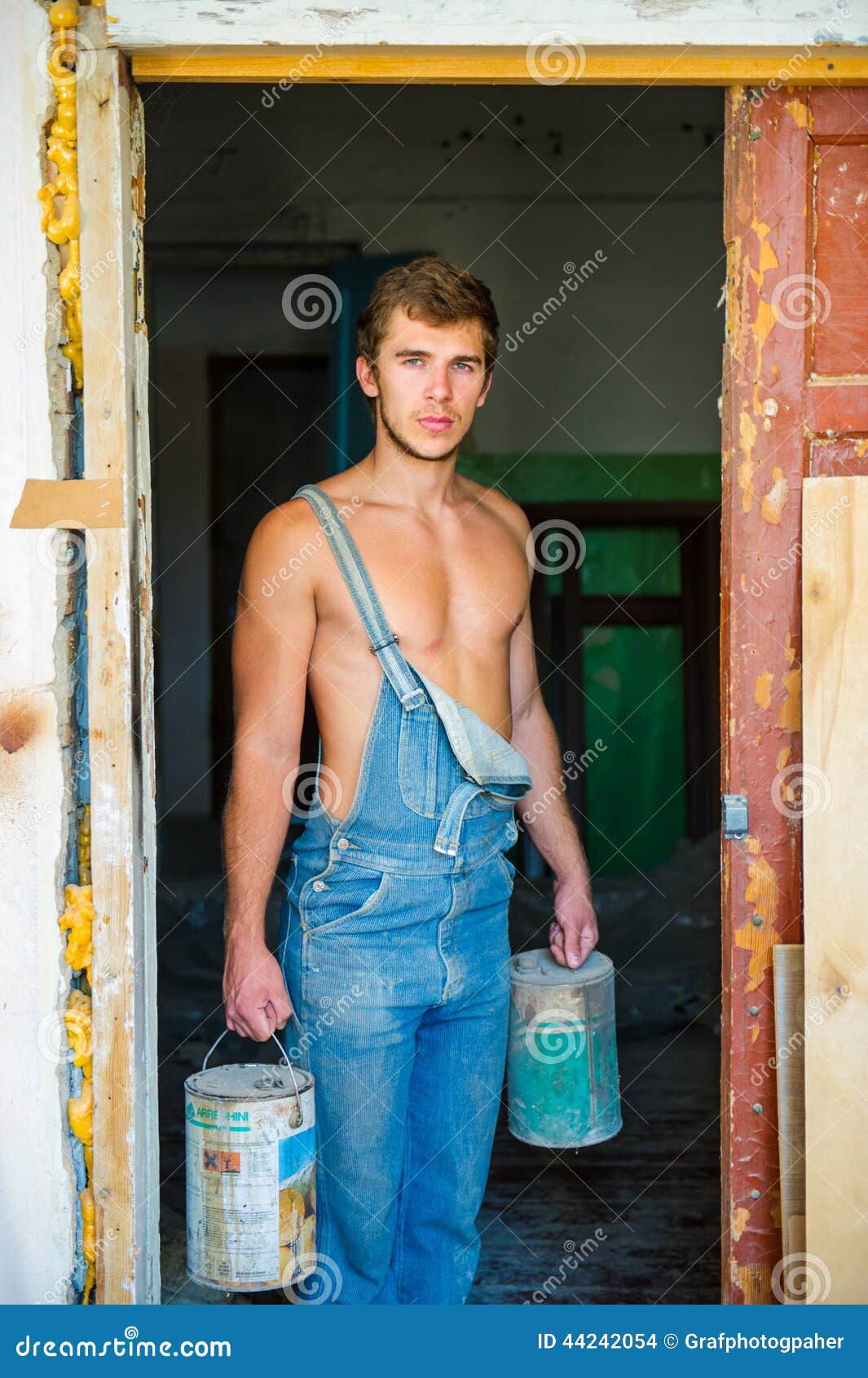 Working guy stock photo. Image of confidence, overalls - 44242054