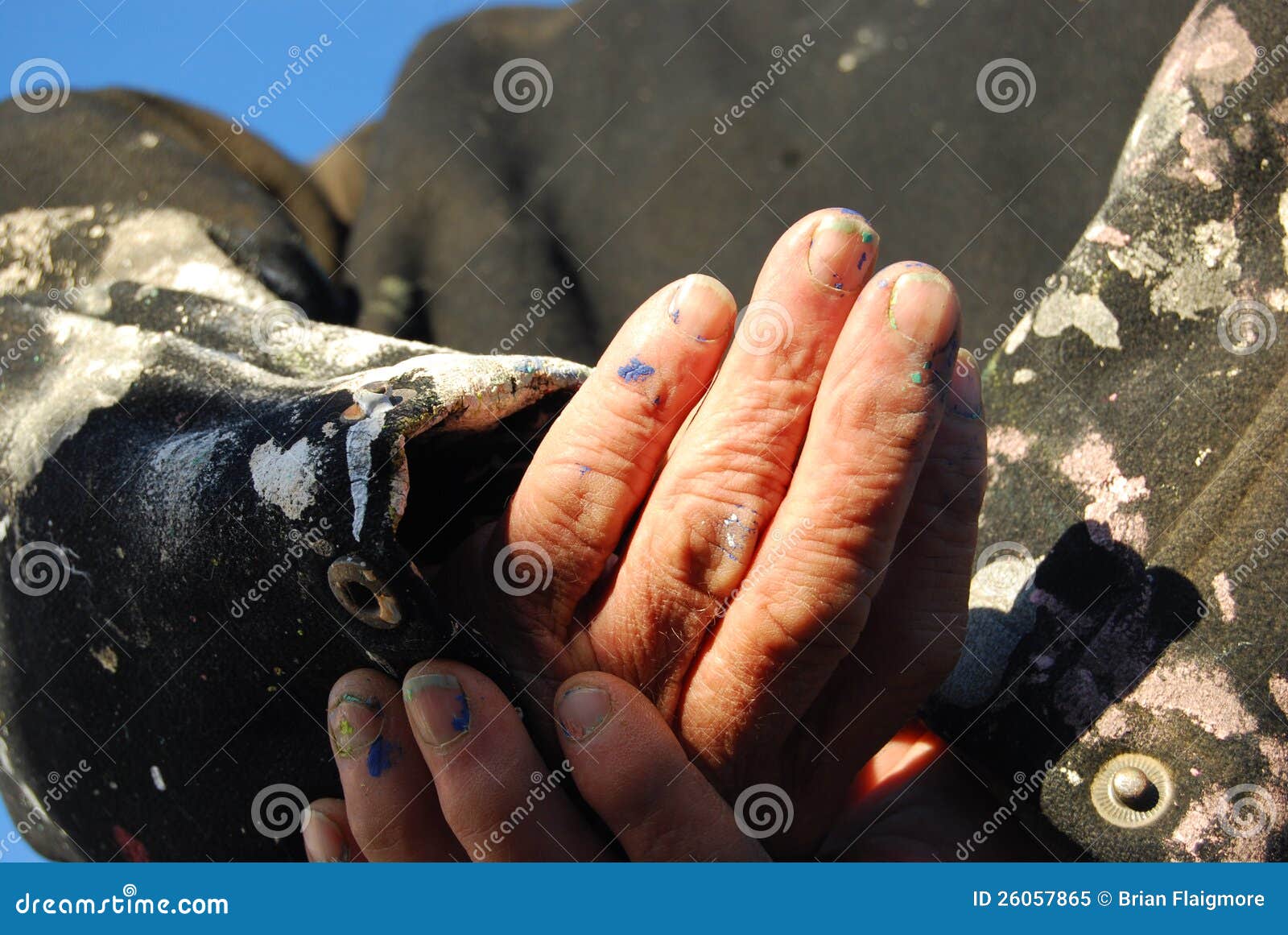 Working Hands stock image. Image of painter, working - 26057865