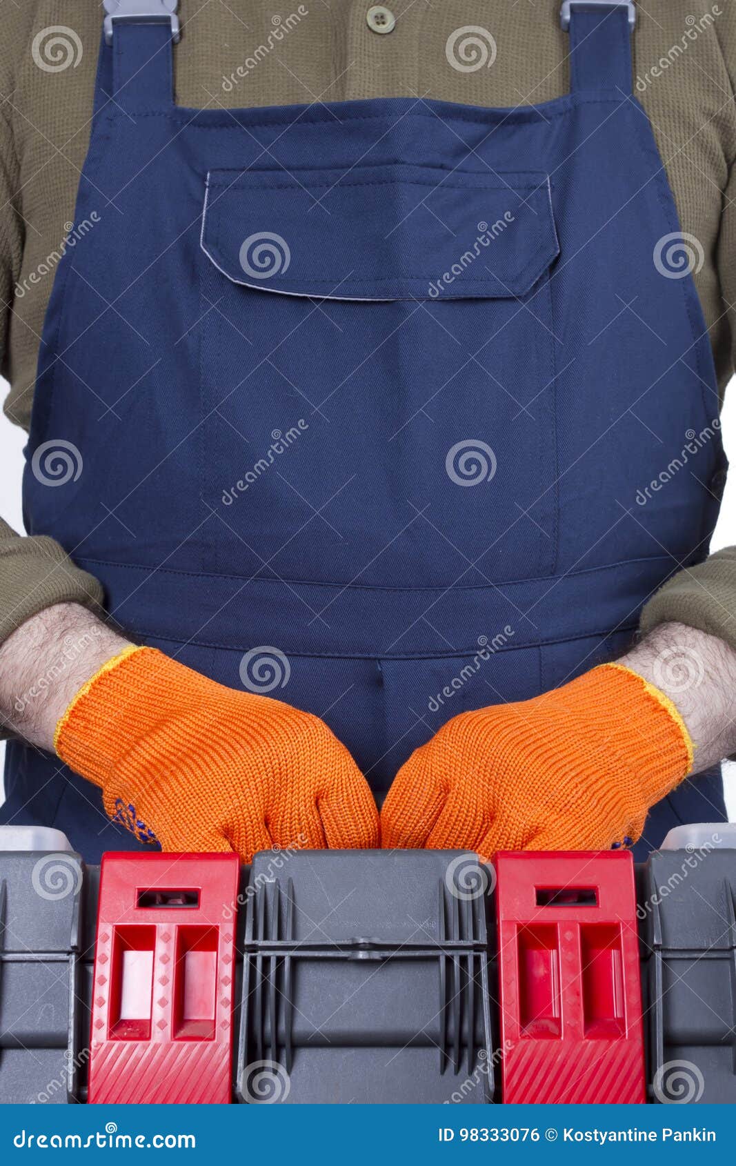 Working Hands with Tool Box Stock Photo - Image of equipment, tool ...