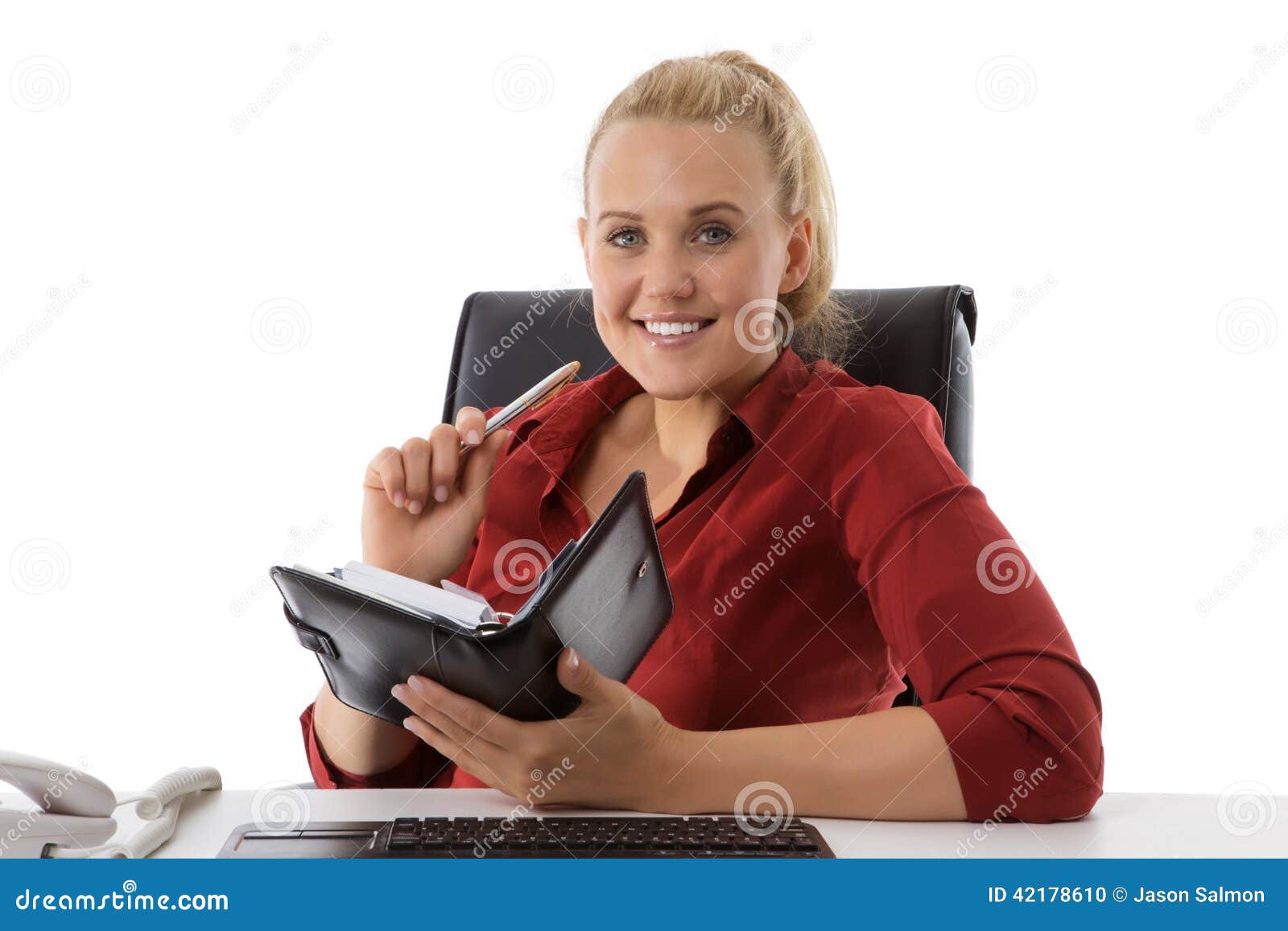 Working hard stock photo. Image of successful, secretary - 42178610