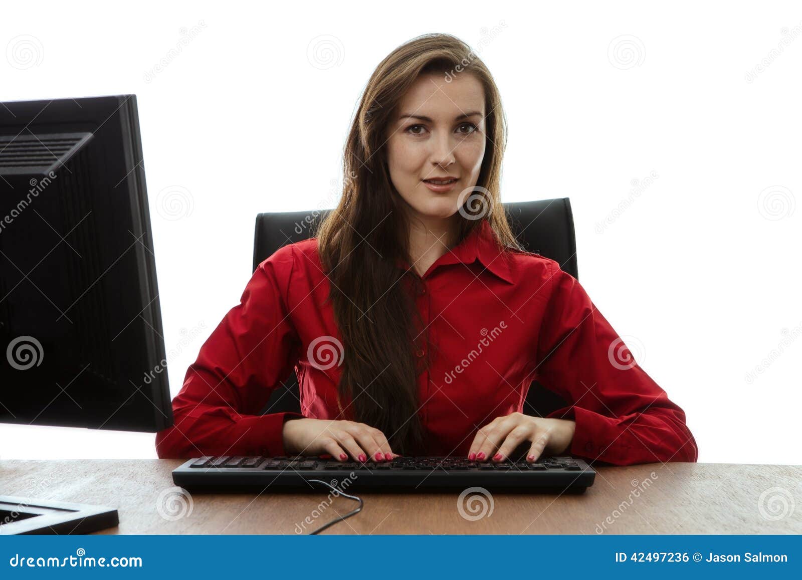 Working hard stock photo. Image of success, indoors, woman - 42497236