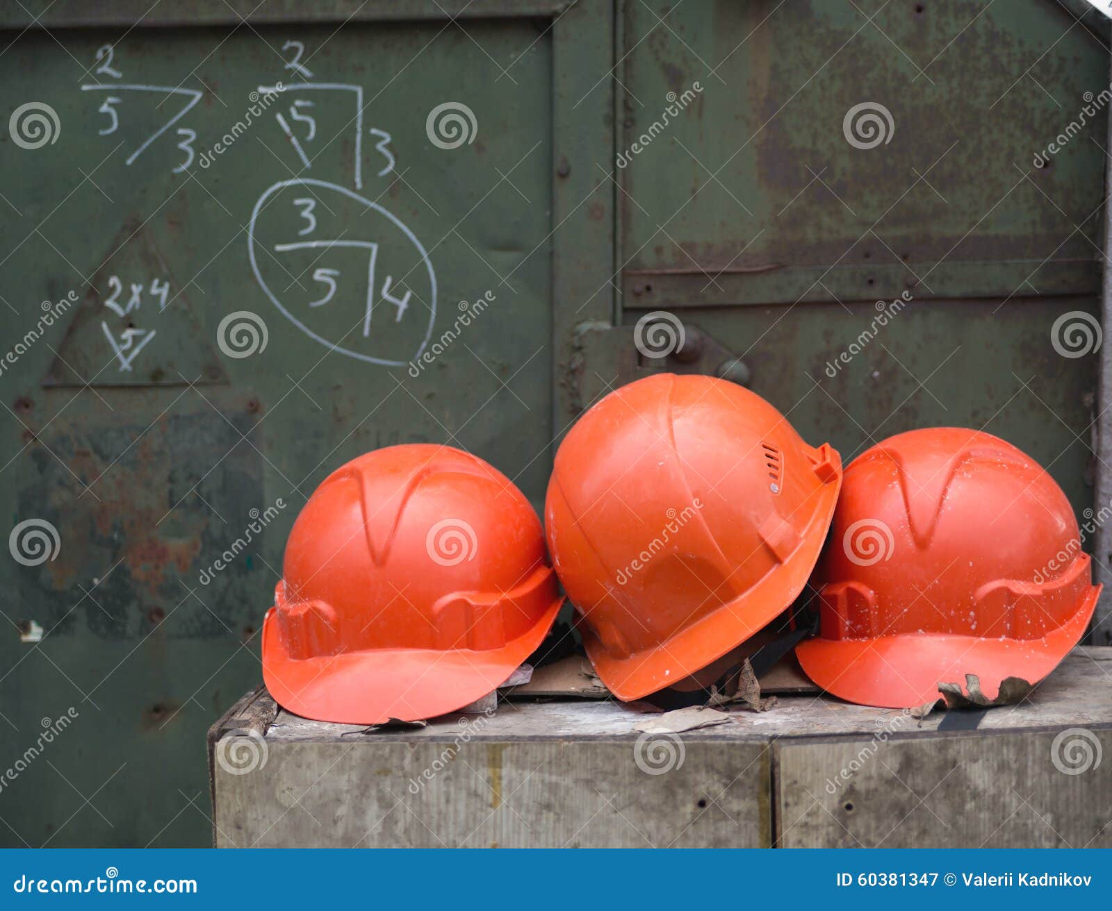 Working helmets stock image. Image of rest, protection - 60381347