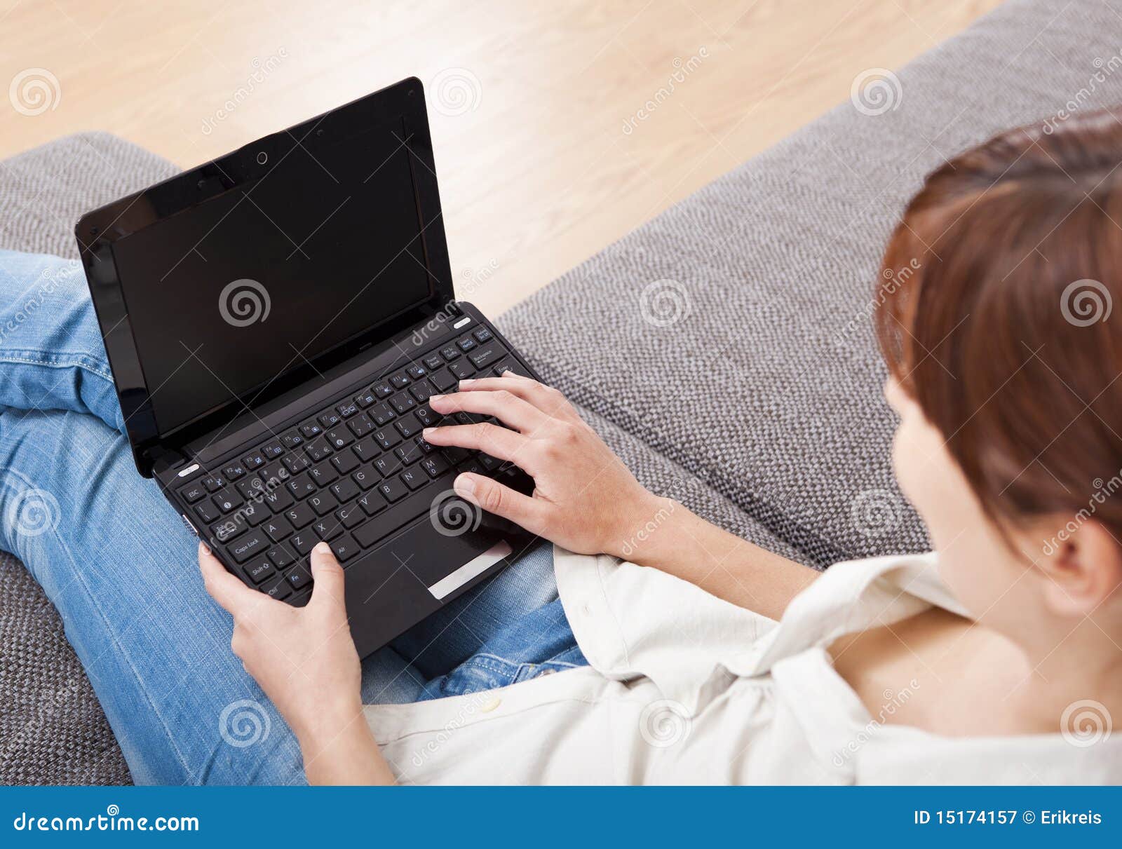 Working at home stock image. Image of communication, computer - 15174157