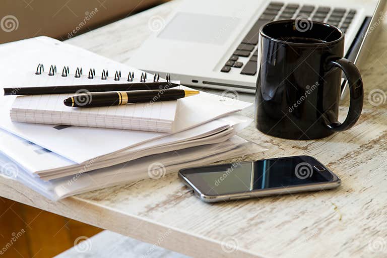 Working at home stock image. Image of connection, break - 40059101
