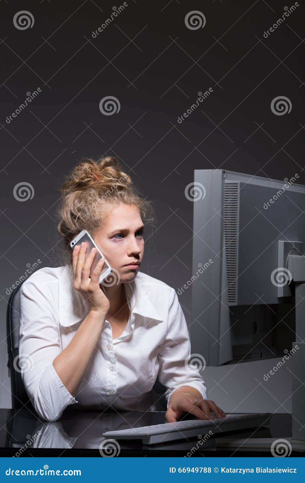 Working after hours stock photo. Image of manager, boss - 66949788