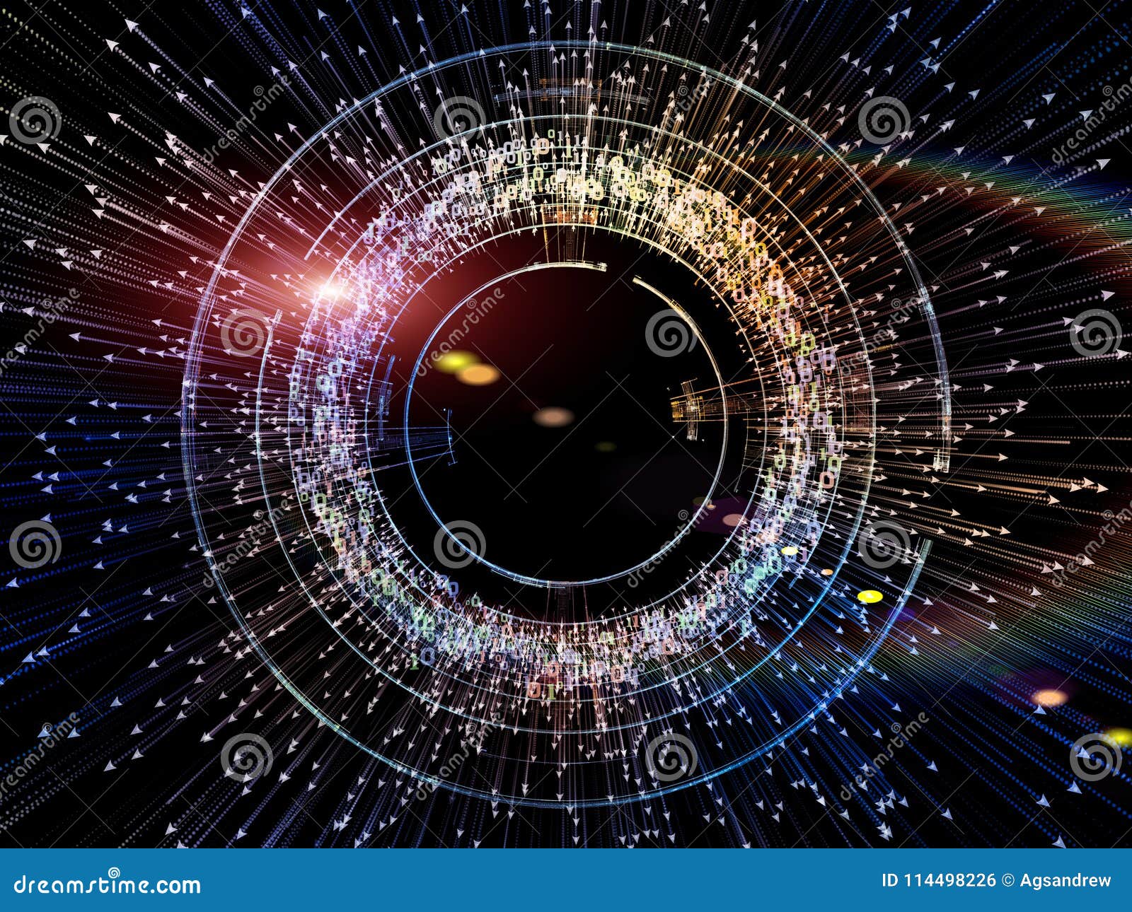 Working Integers stock illustration. Illustration of math - 114498226