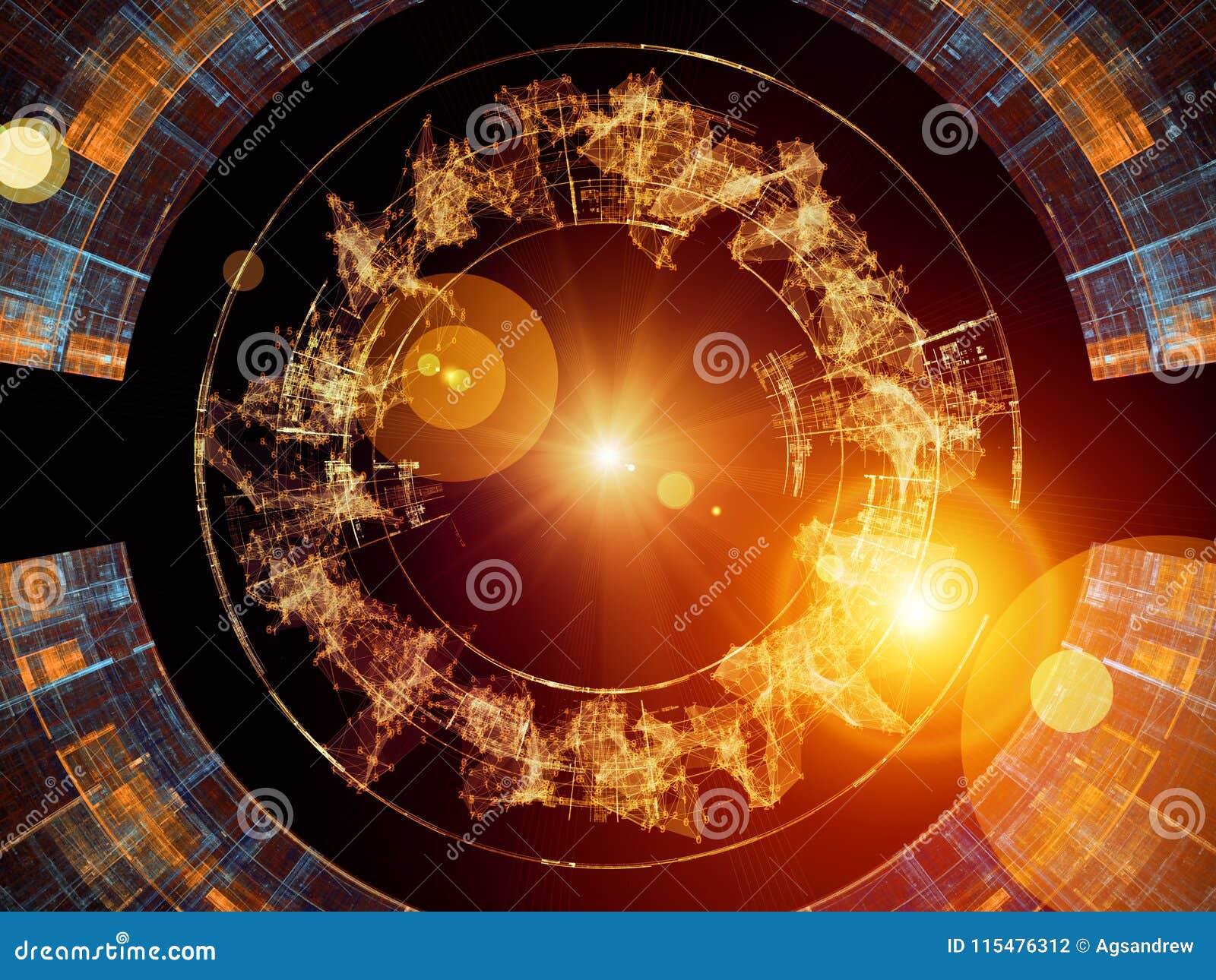 Working Integers stock illustration. Illustration of design - 115476312