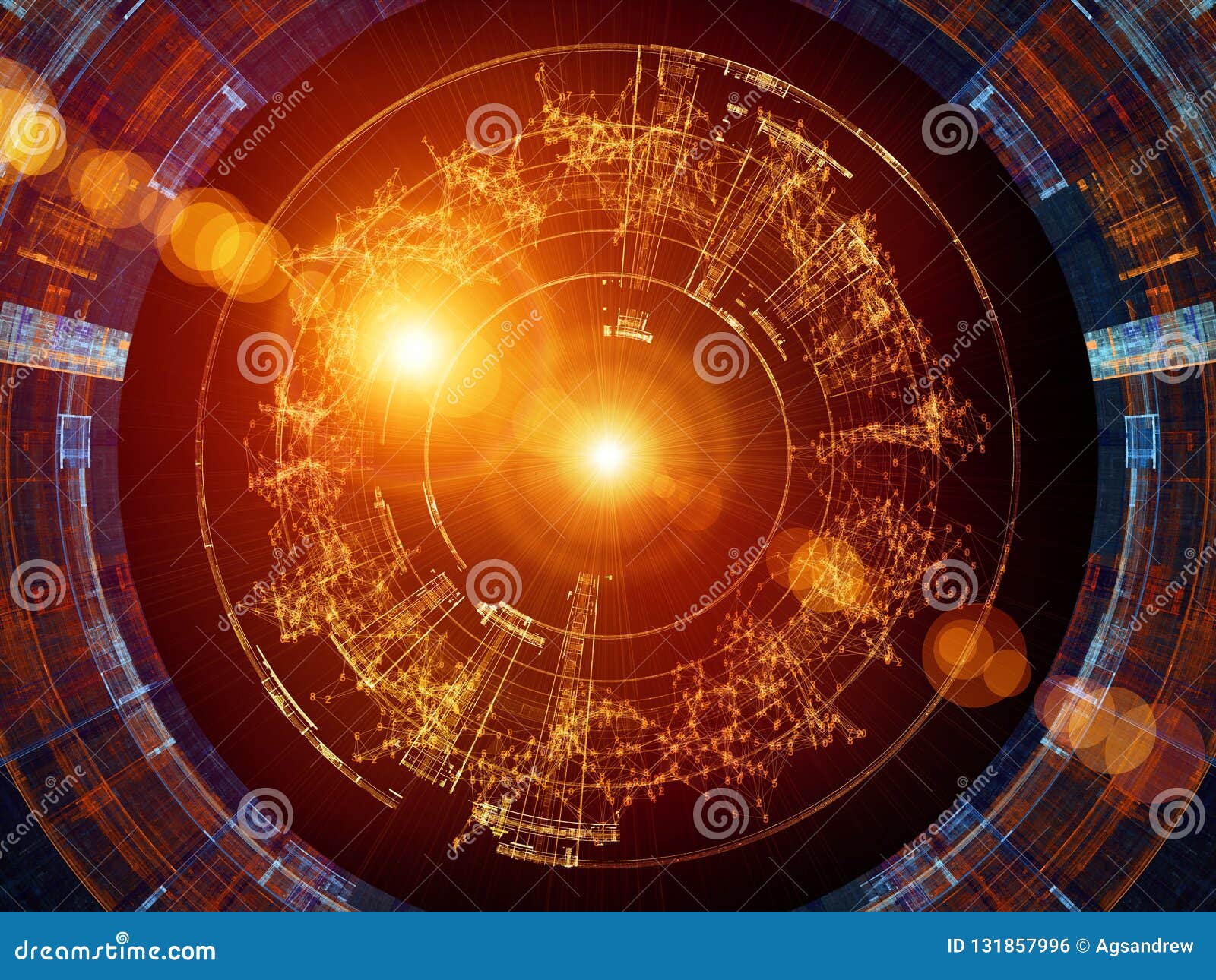 Working Integers stock illustration. Illustration of cyberspace - 131857996