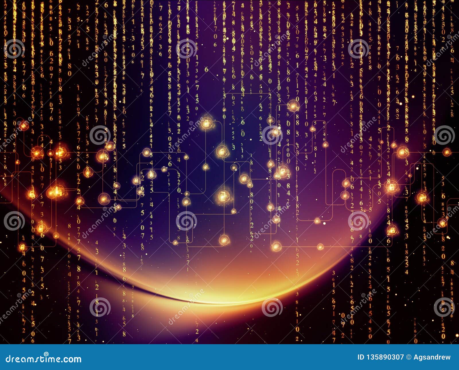 Working Integers stock illustration. Illustration of modern - 135890307