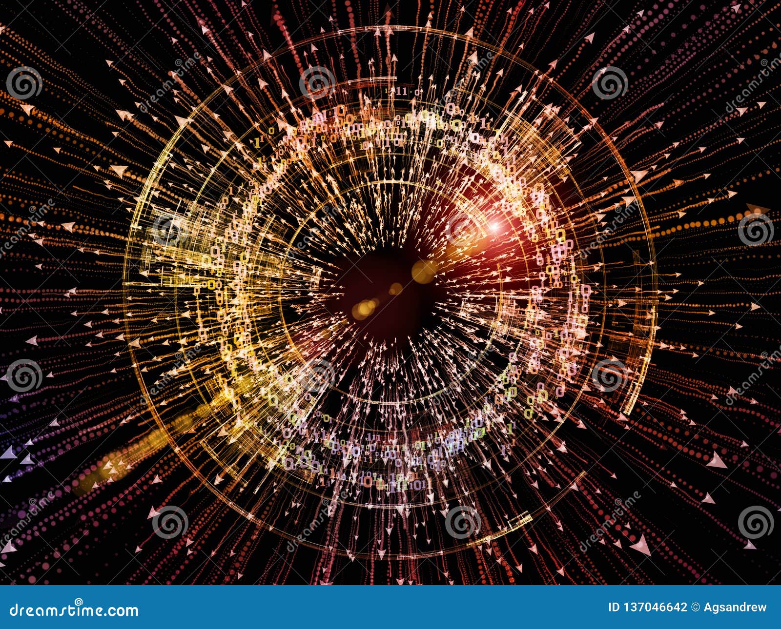 Working Integers stock illustration. Illustration of math - 137046642