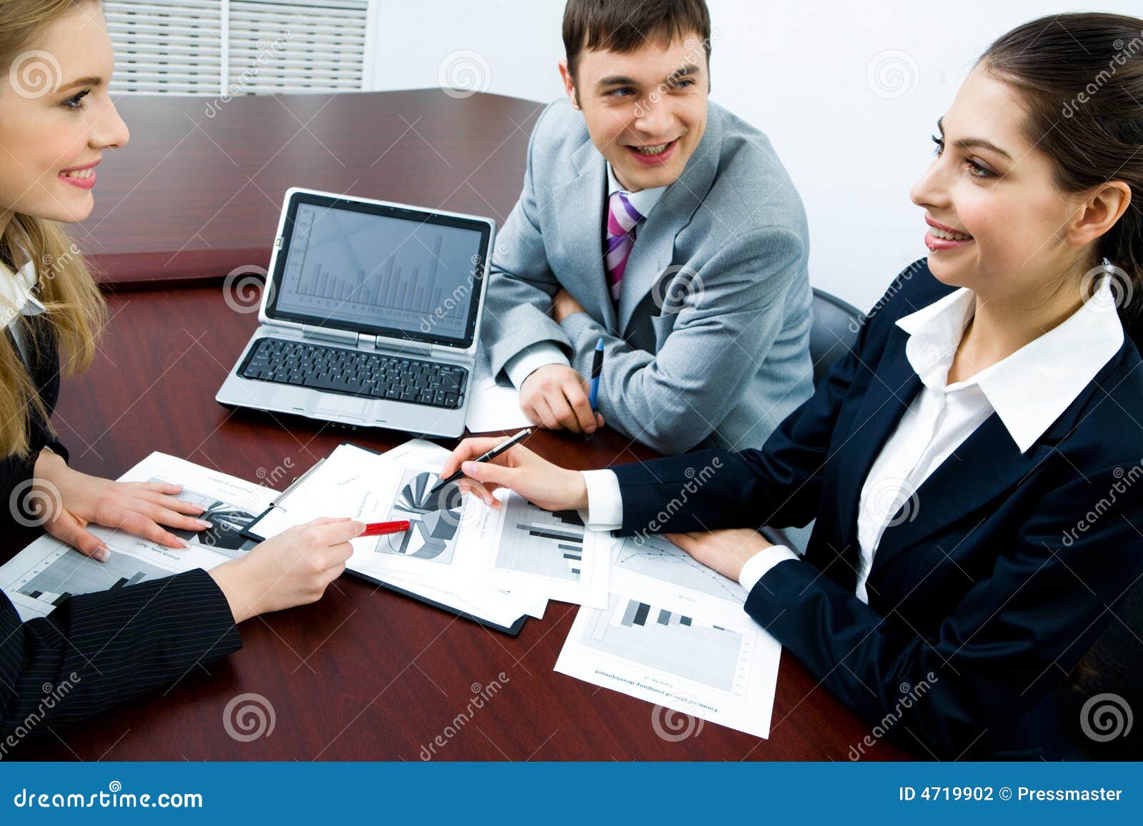 Working interaction stock photo. Image of chatting, interaction - 4719902