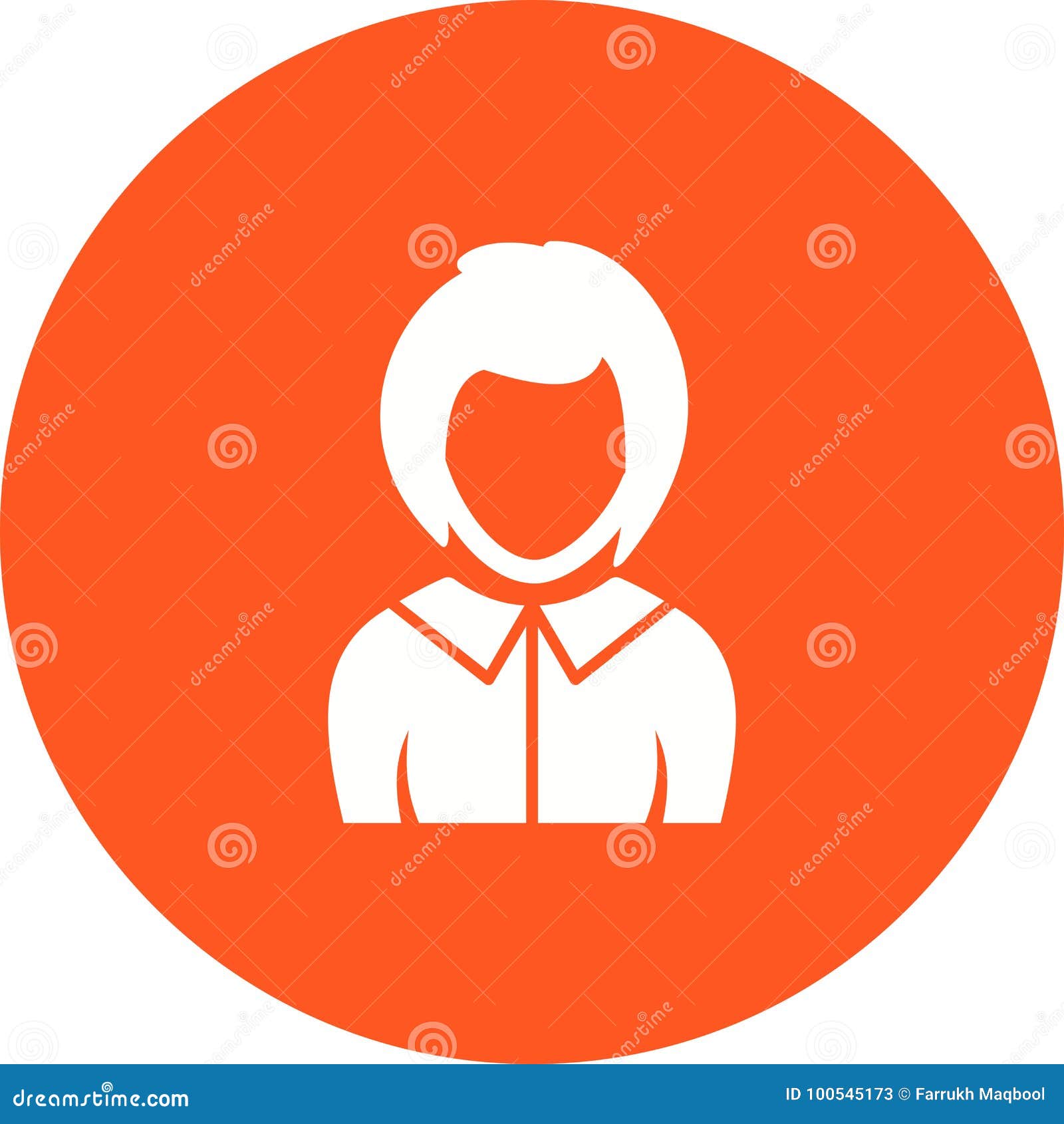 Working Lady stock vector. Illustration of design, office - 100545173