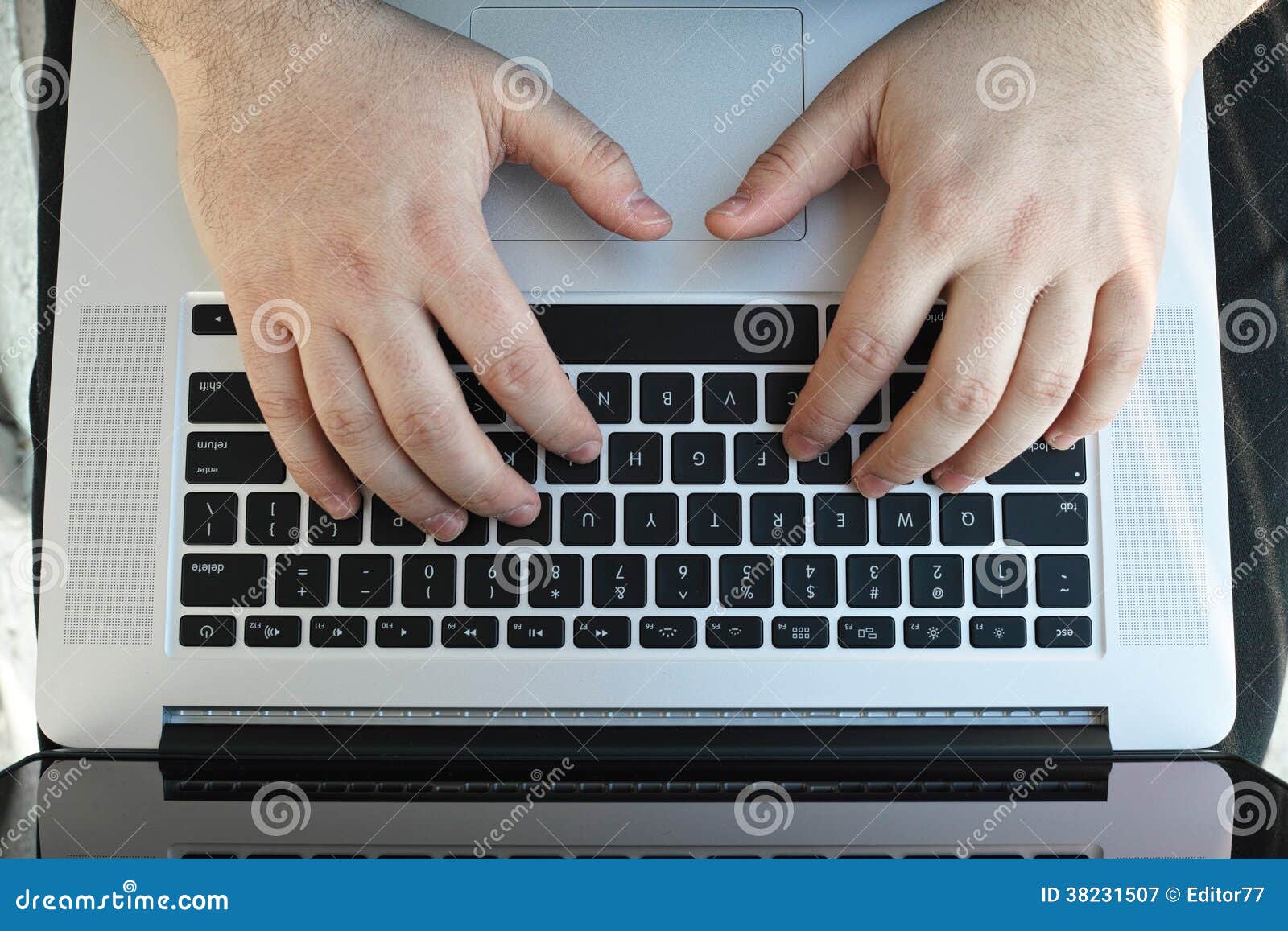 Writing on the laptop stock image. Image of typing, writing - 38231507