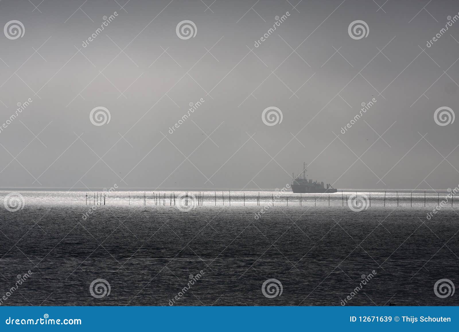 Working late stock image. Image of ship, coast, coastal - 12671639