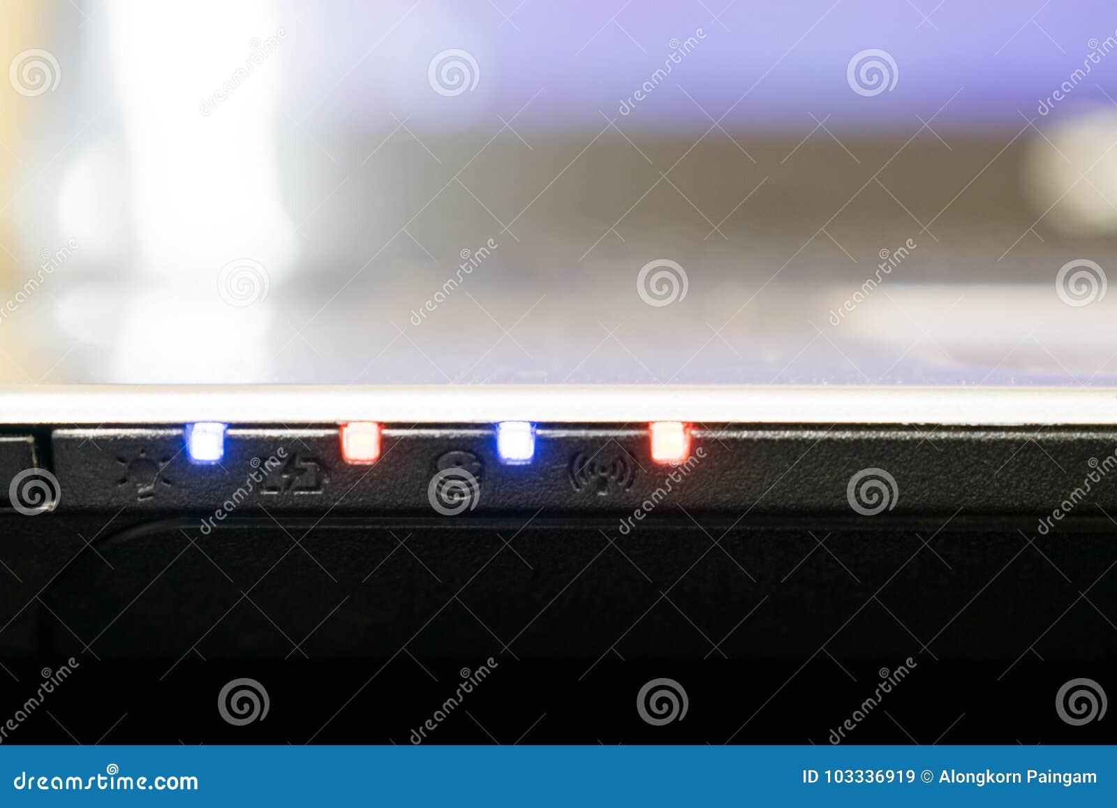 Working LED Light Status of Laptop or Notebook and Show about Charging ...