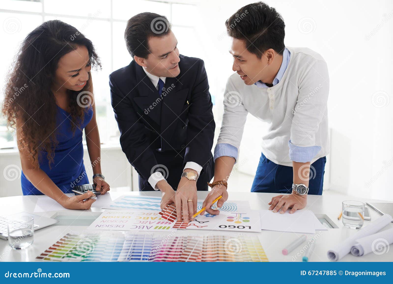 Working on logo stock image. Image of identity, lady - 67247885