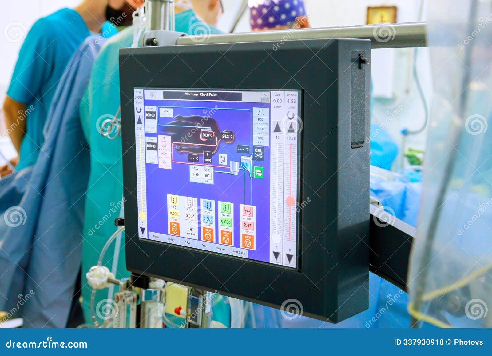 Working Machine for Artificial Blood Circulation during a Heart Surgery ...