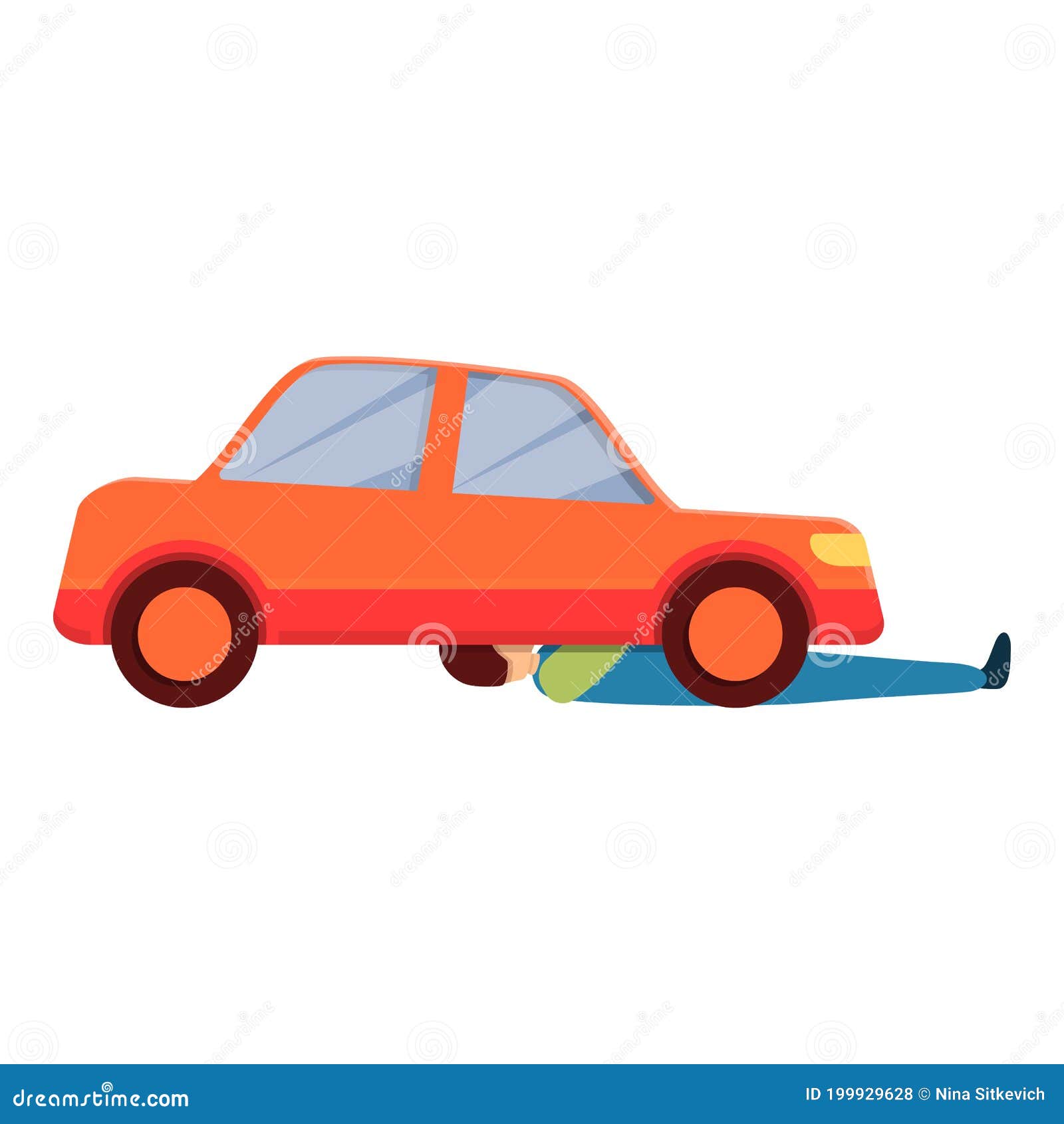 Working Machine Icon, Cartoon Style Stock Vector - Illustration of icon ...