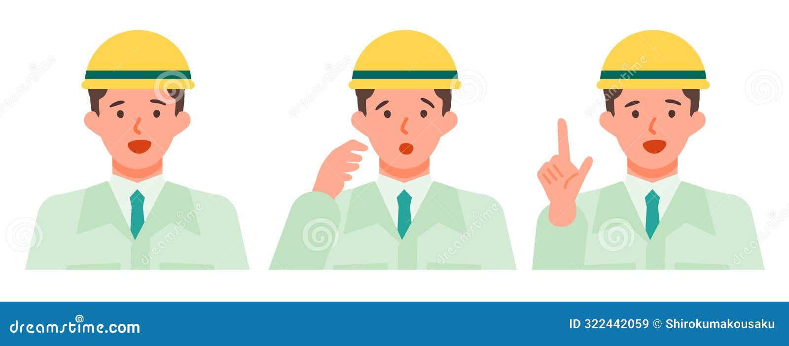 Working Man. Concept for Problem Solving. Man Cartoon Character. People ...