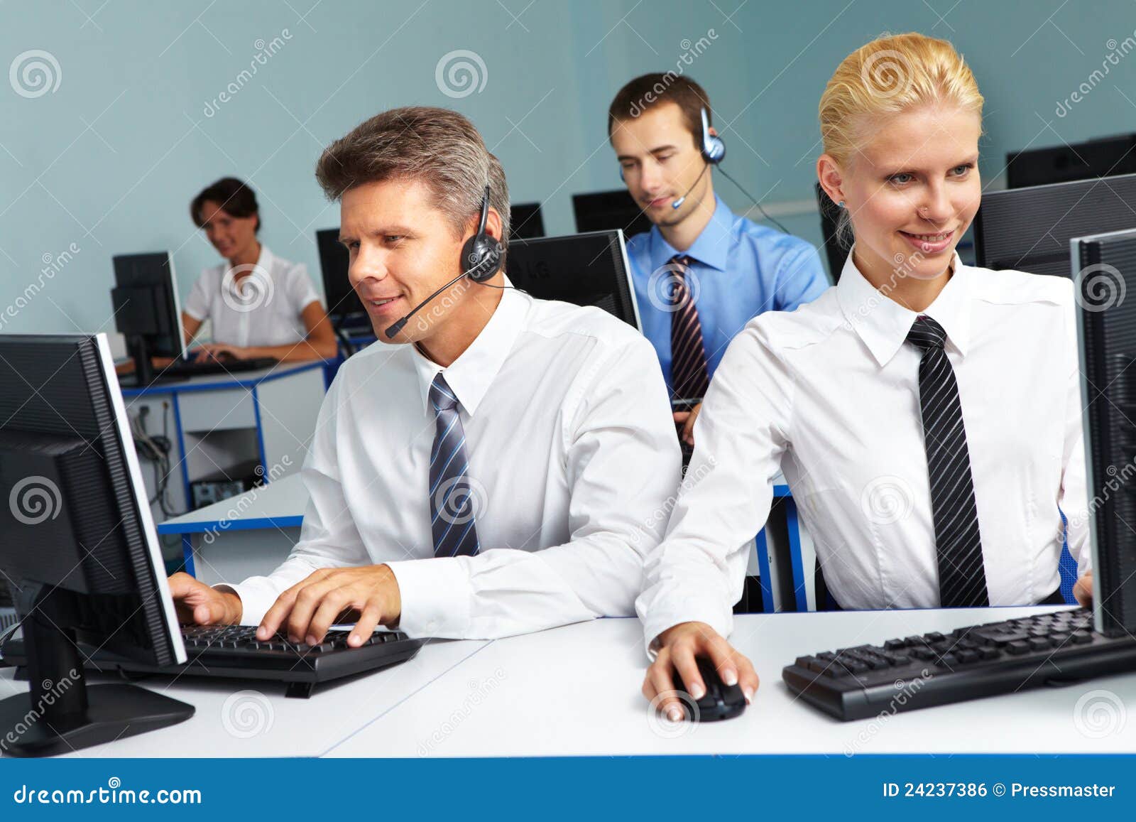 Working managers stock photo. Image of indoor, formal - 24237386