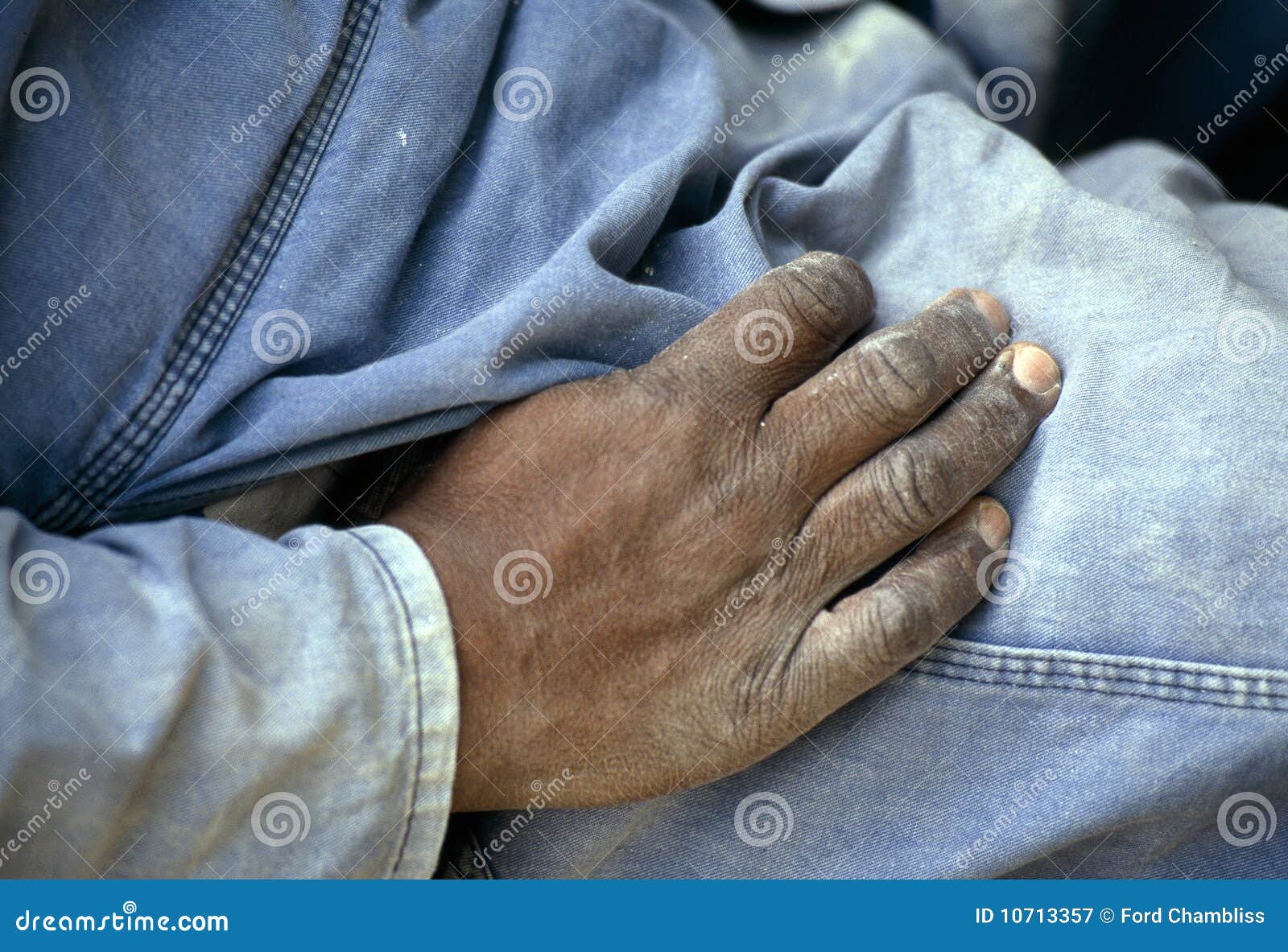 Working Mans Hand Royalty Free Stock Photography - Image: 10713357