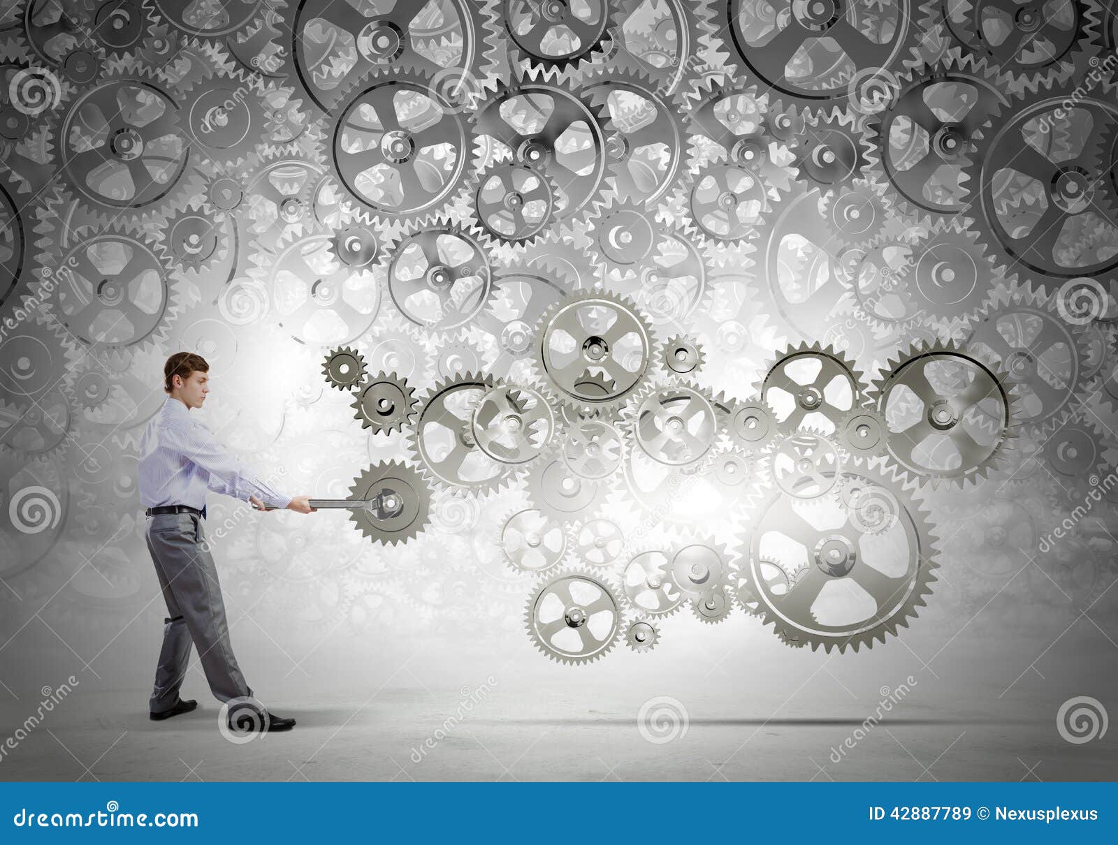 Working mechanism stock image. Image of concept, mechanical - 42887789