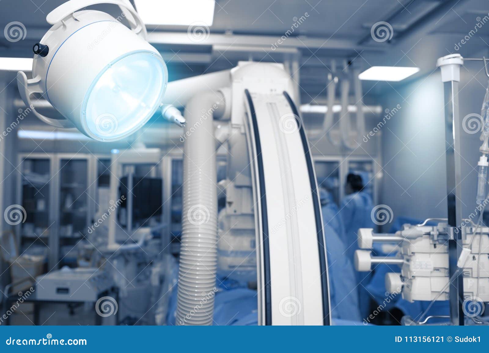 Working Medical Team in the Interventional Surgery Room Stock Image ...