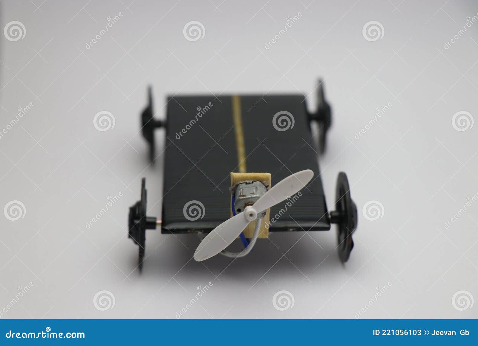 Working Model of Solar Air Car Which is Hand Made Project. Hobby ...