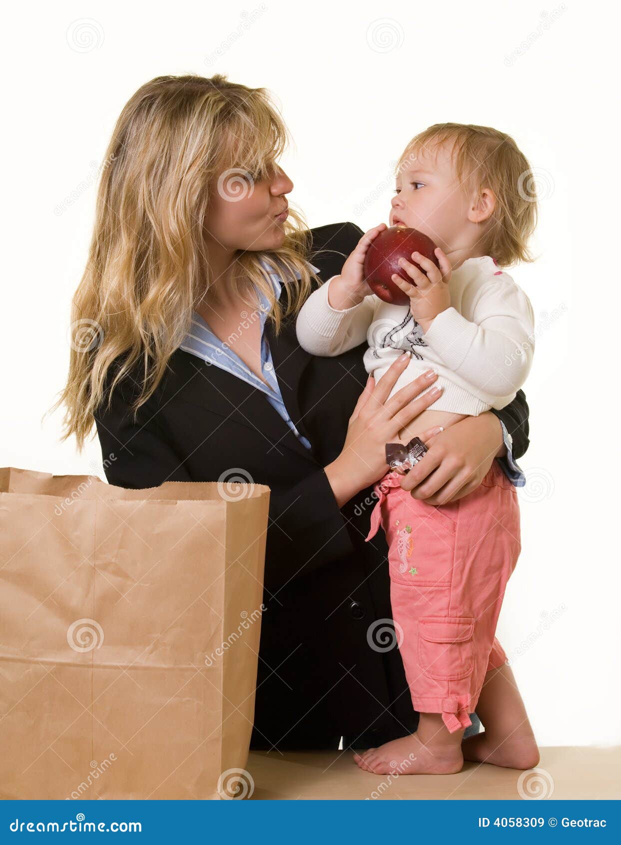 Working mom stock image. Image of overwhelmed, parent - 4058309