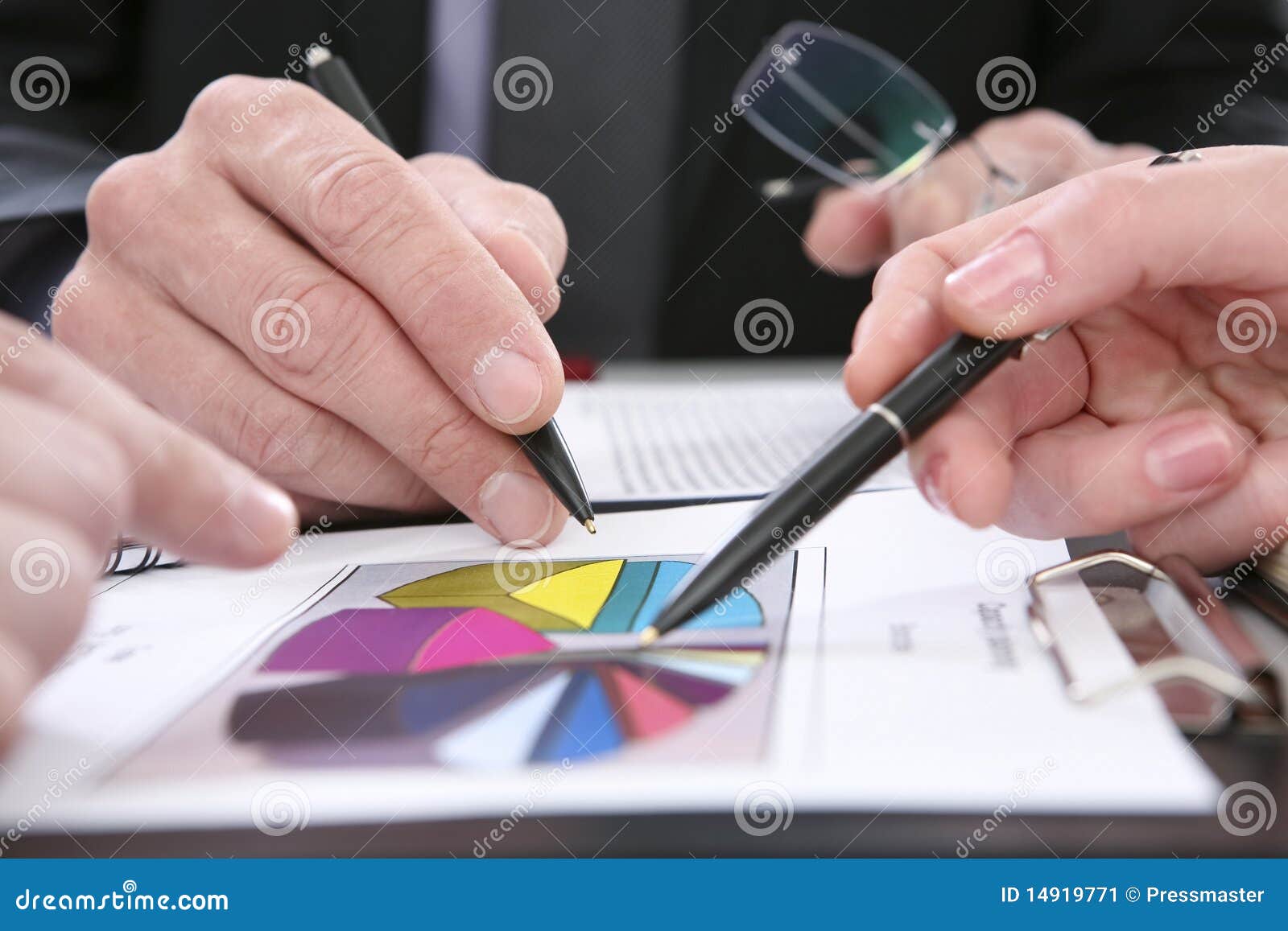 Working moment stock image. Image of corporate, discuss - 14919771