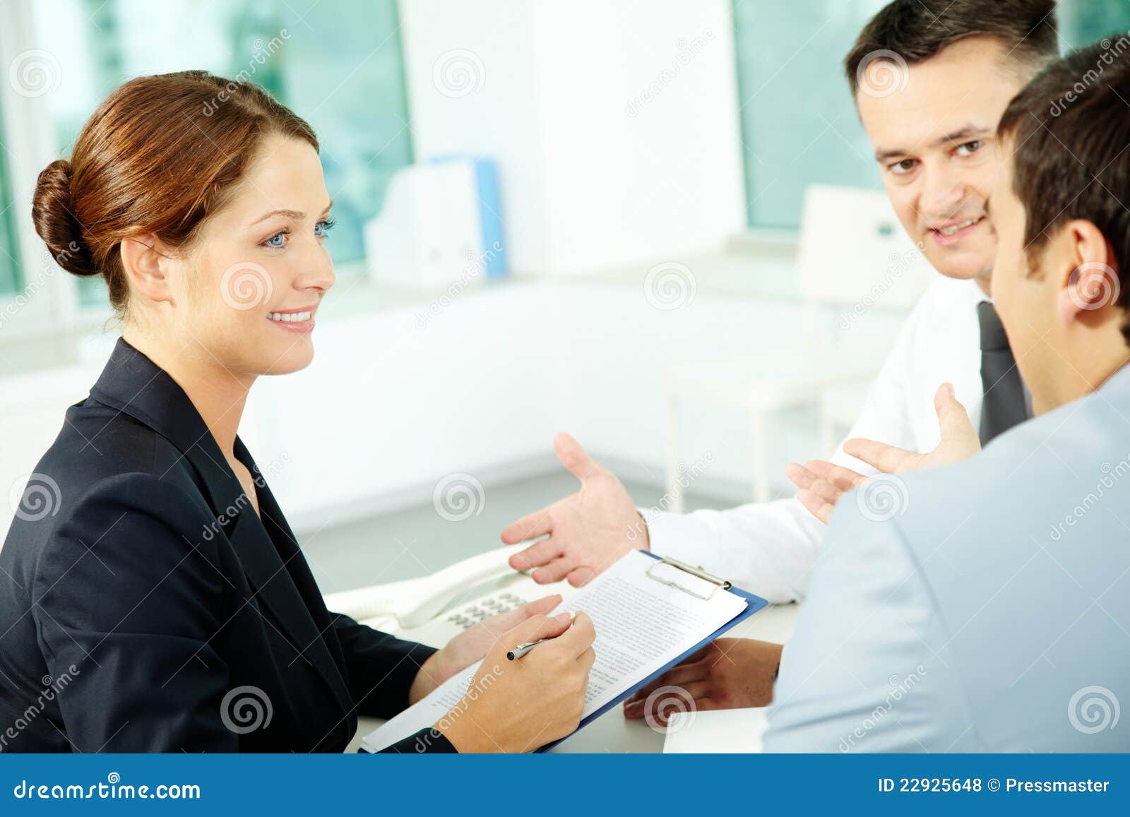 Working moment stock photo. Image of female, executive - 22925648